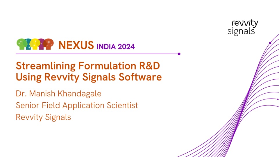 Previous NEXUS Events | Revvity Signals Software