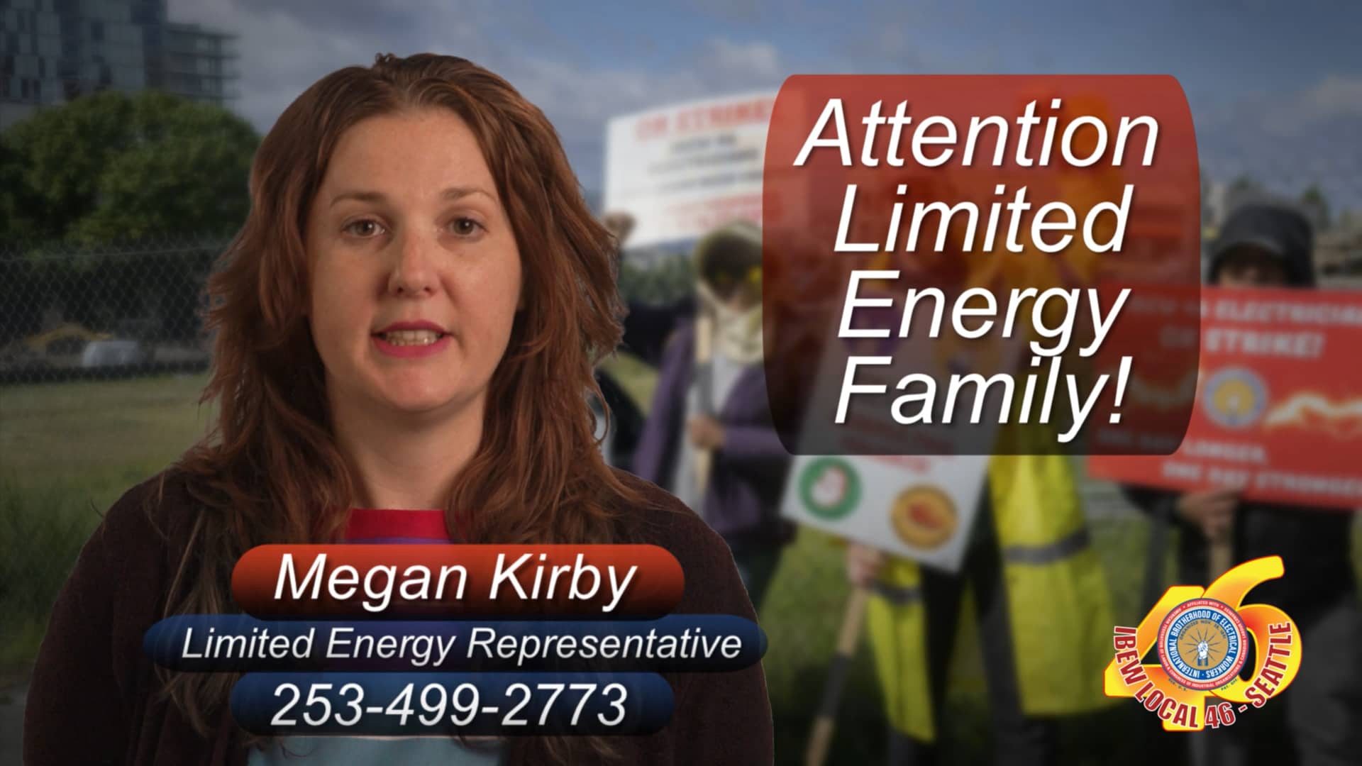 IBEW Local 46: Upcoming limited Energy Vote and CIR. on Vimeo
