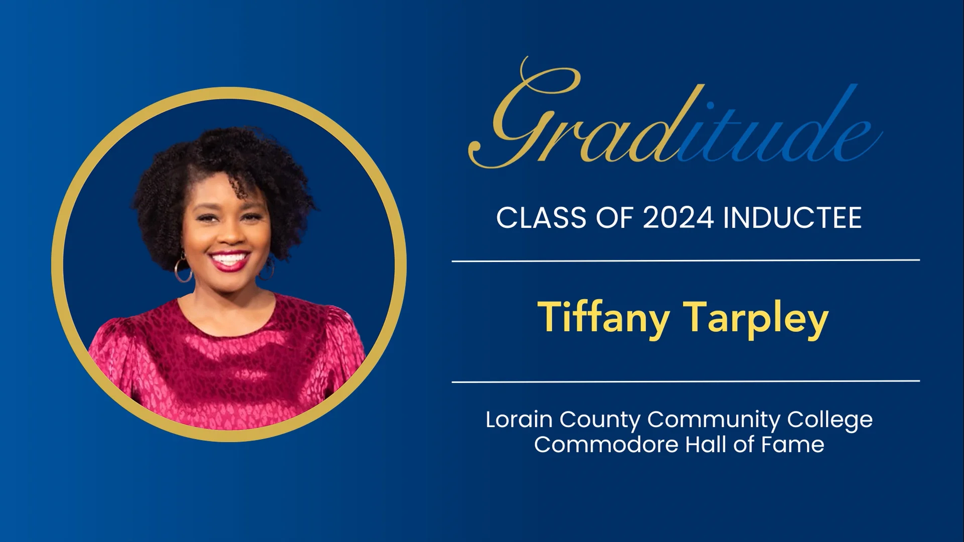 Commodore Hall of Fame 2024 - Tiffany Tarpley