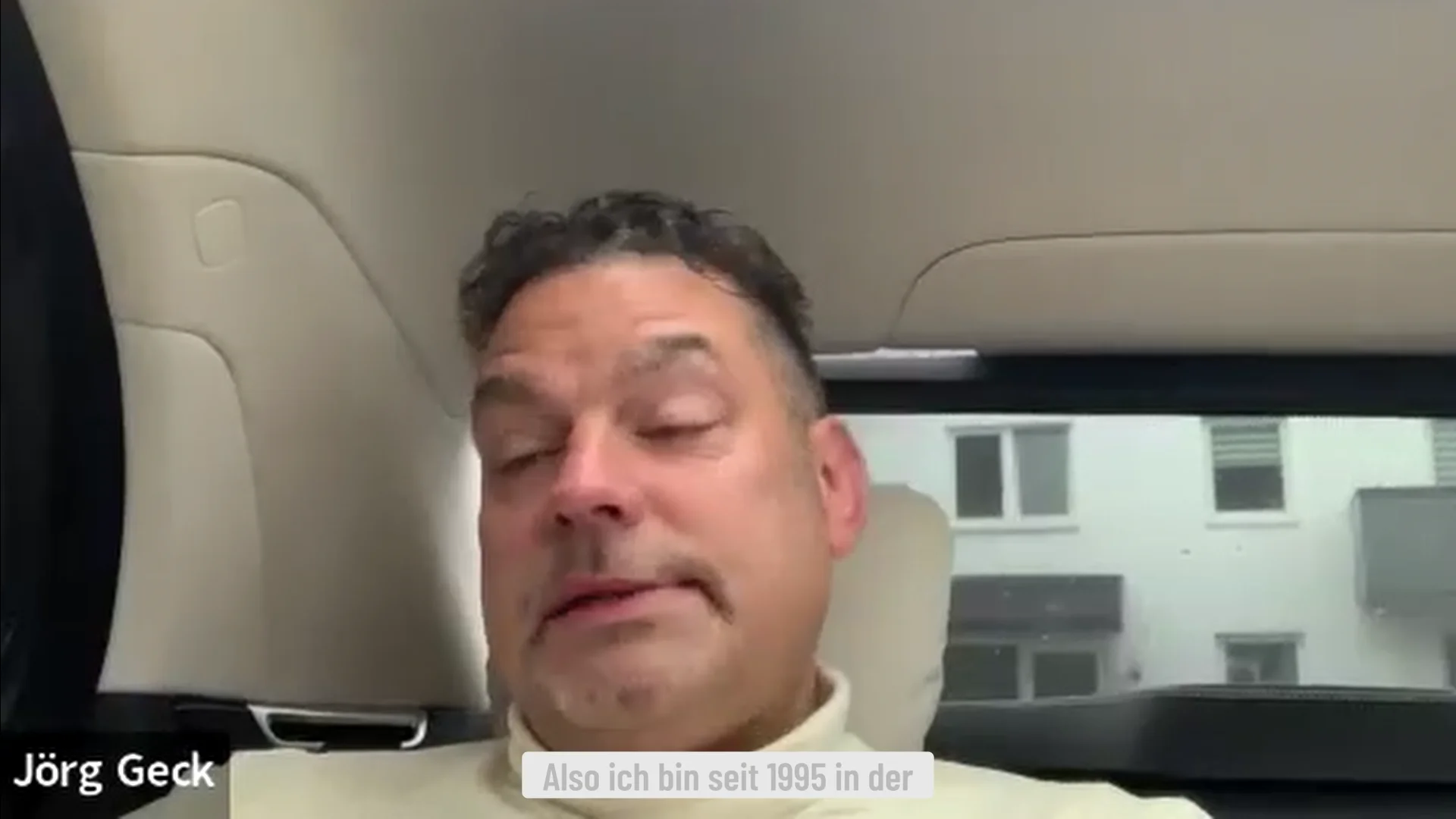 Jörg Geck Feedback Interview