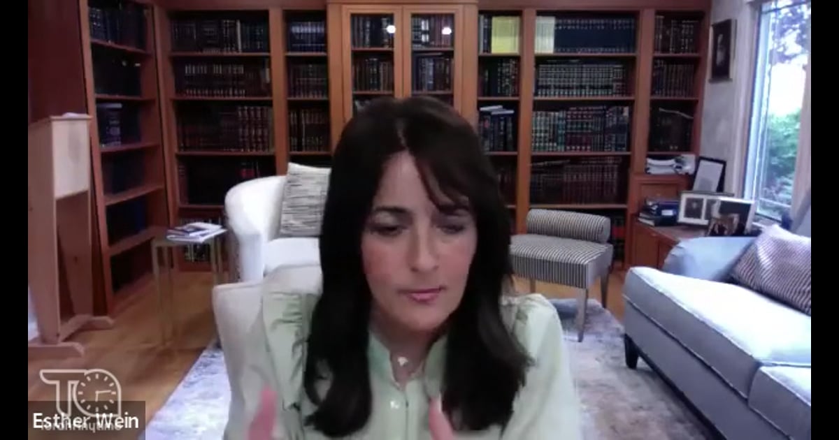 Mrs. Esther Wein | What Is The "Plan" That We Are Meant To Have Emunah ...