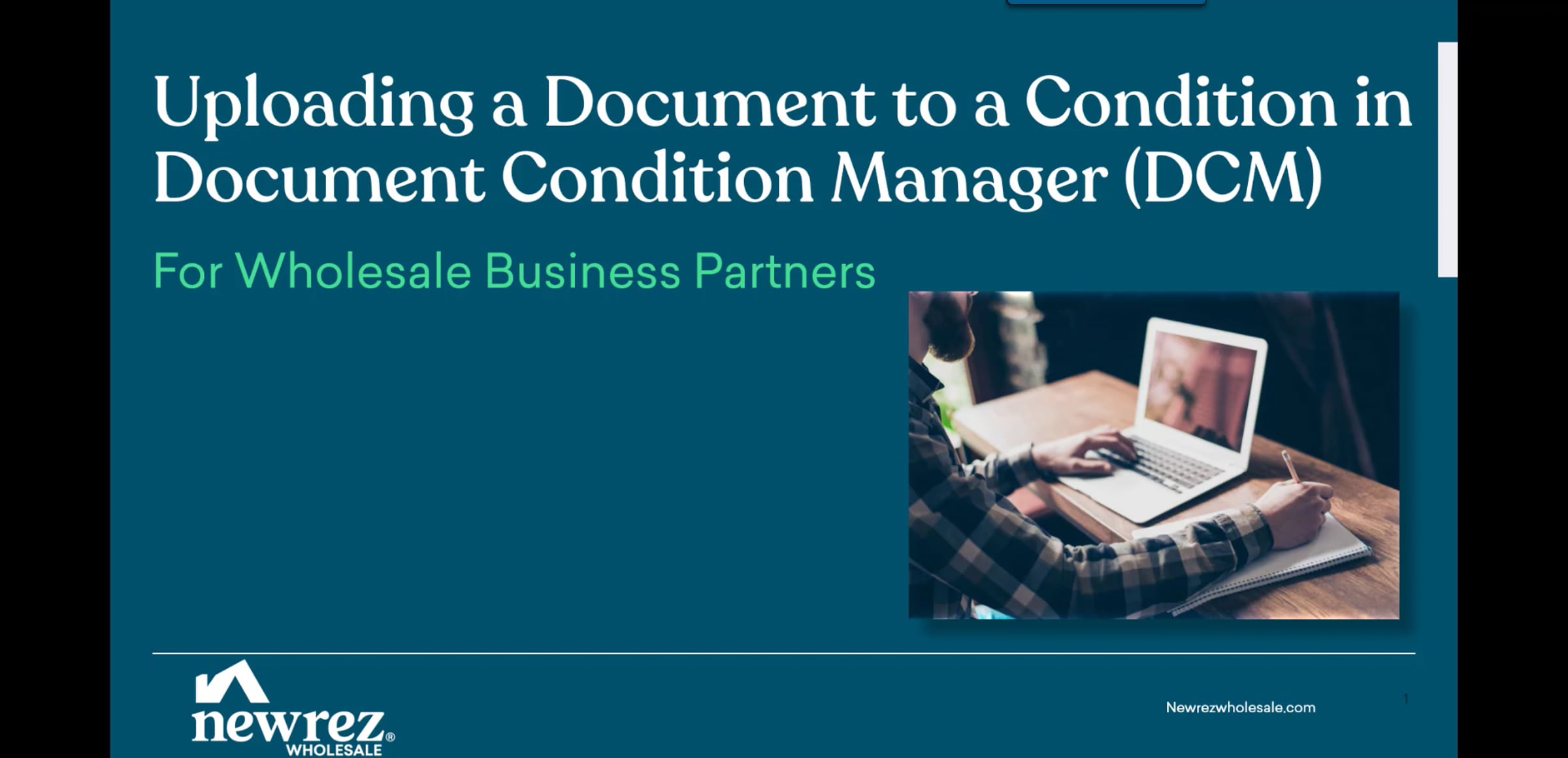 Uploading a Document to a Condition in Document Condition Manager (DCM)
