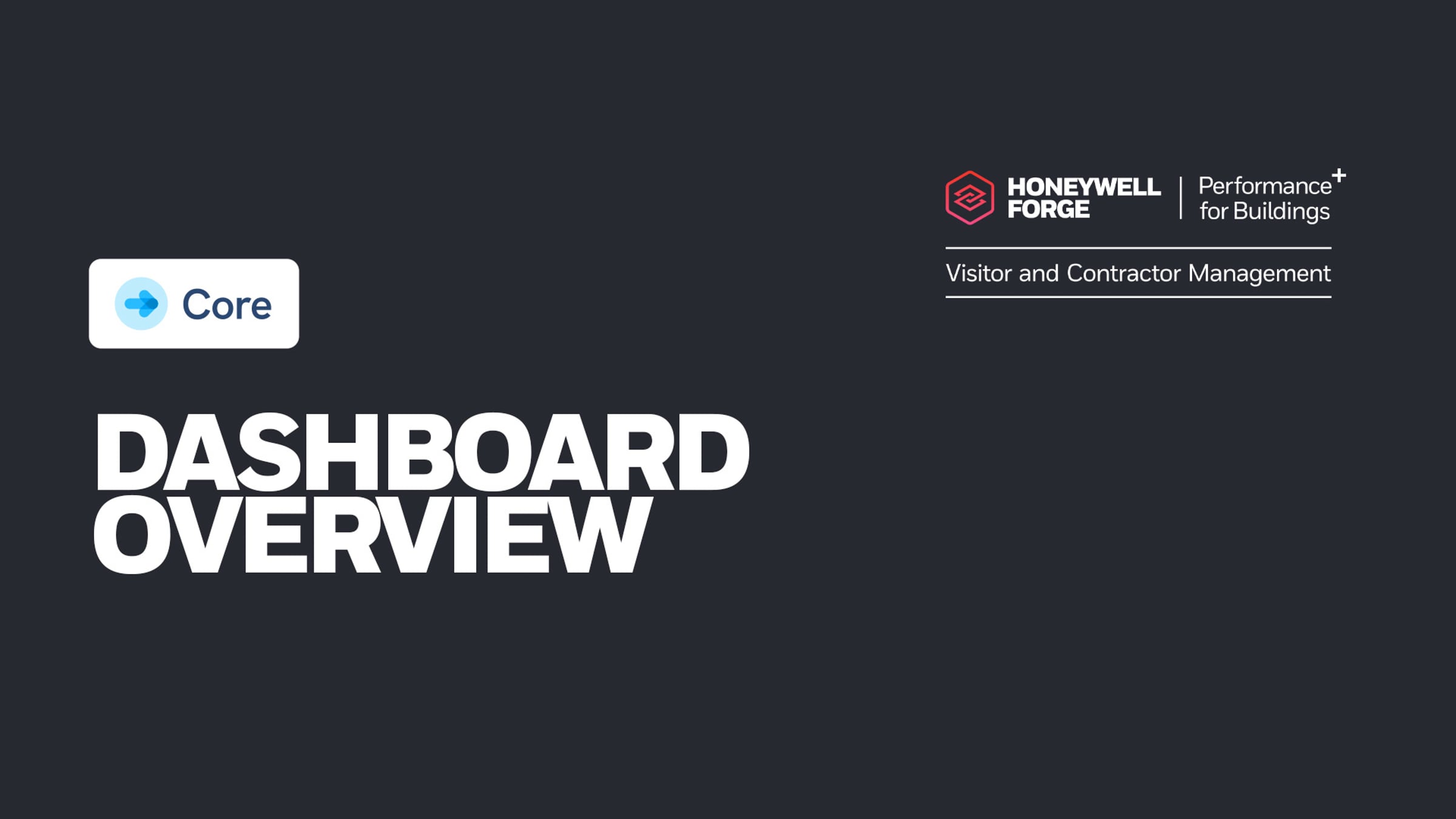 Sine Core - Dashboard Overview