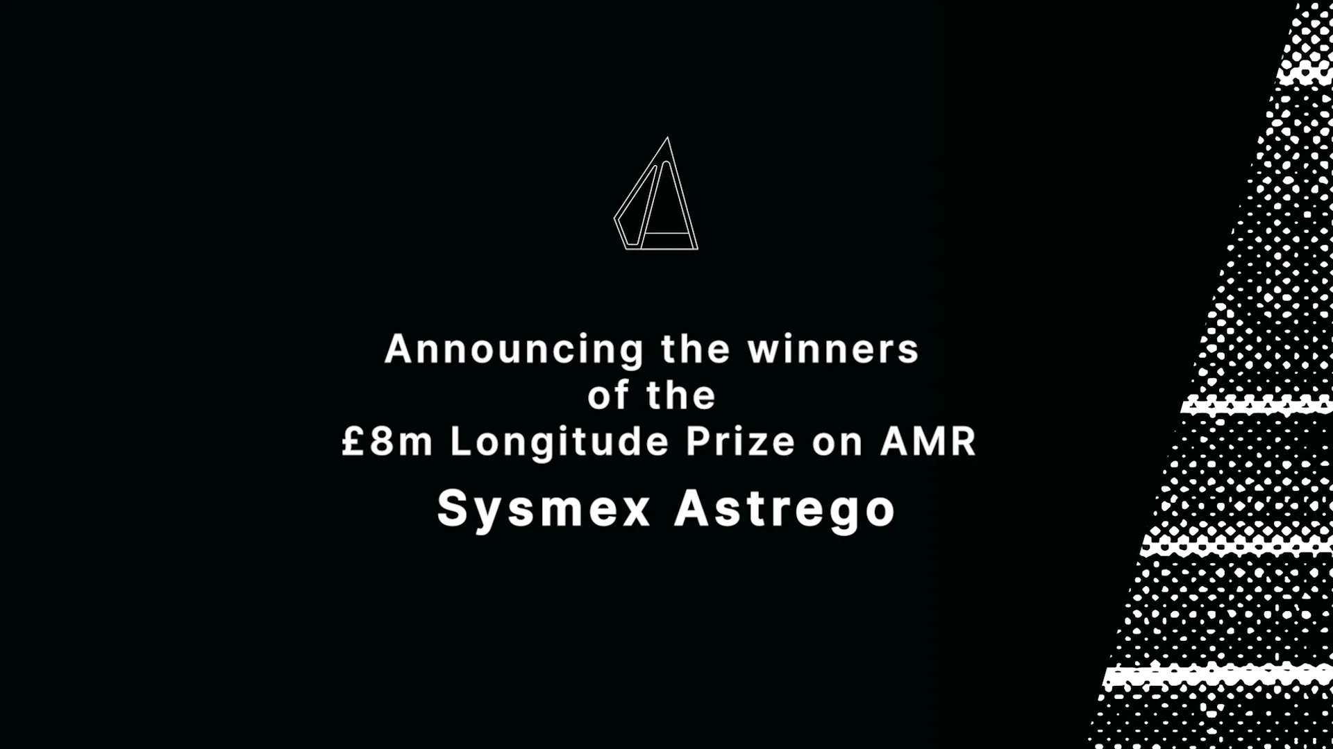 Announcing the winners of the £8m Longitude Prize on AMR: Sysmex Astrego