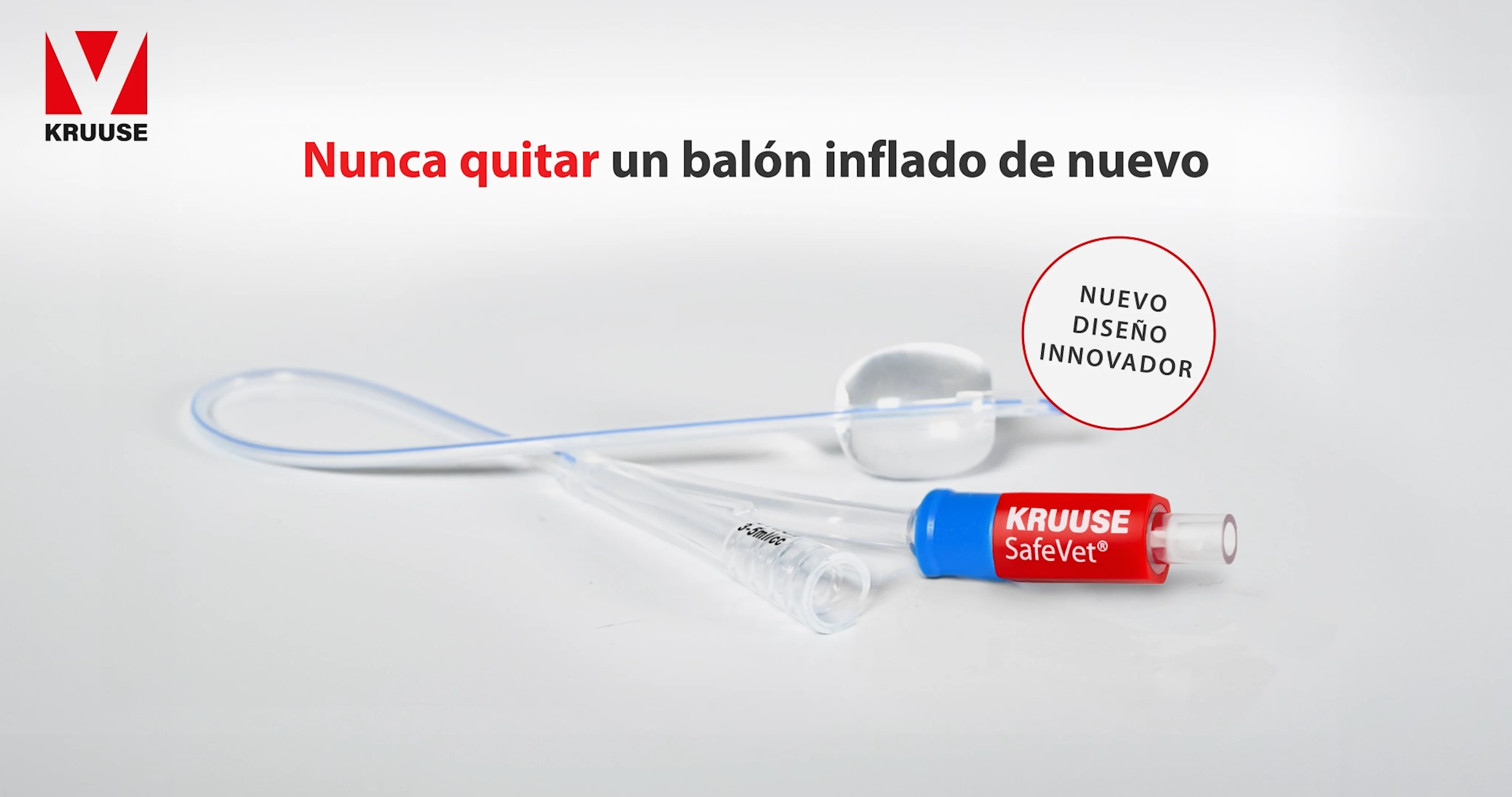 KRUUSE SafeVet® Foley Catheter ESPAÑOL