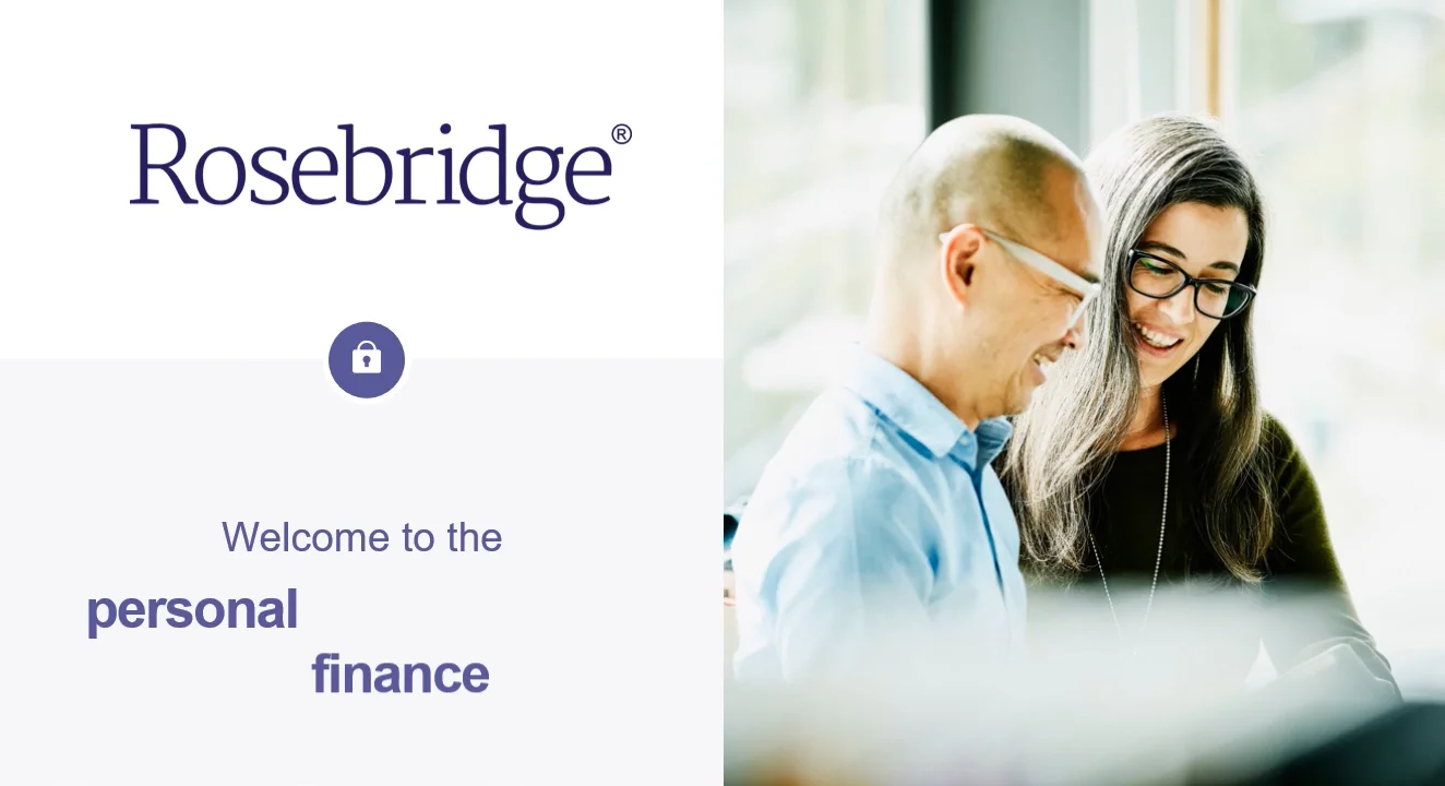 Rosebridge Personal Finance Portal Video on Vimeo