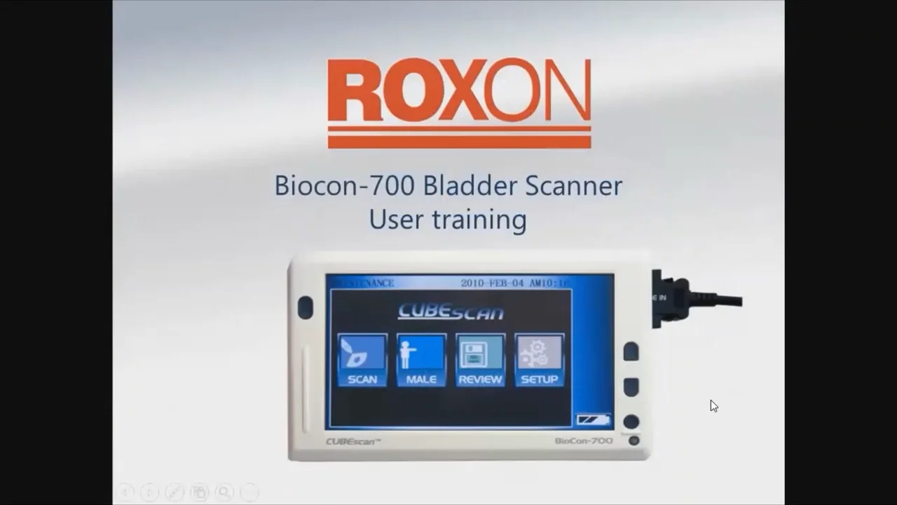 Roxon Biocon 700 User Training