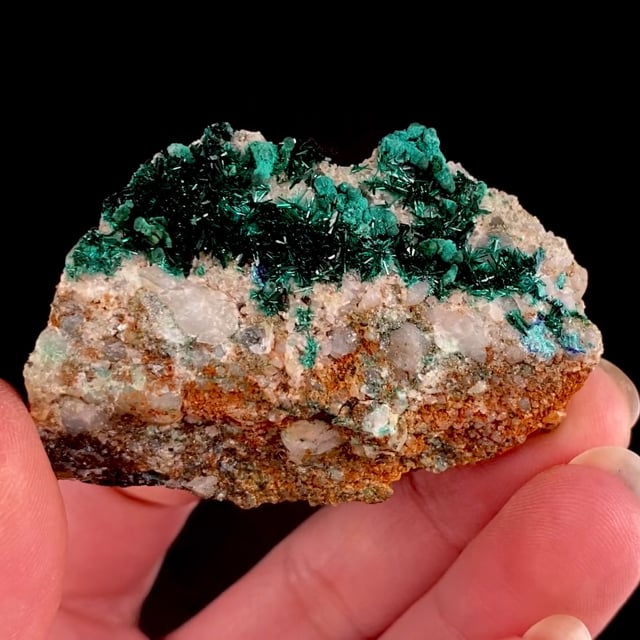 Brochantite with Linarite | Goulmima, Goulmima Cercle, Errachidia ...