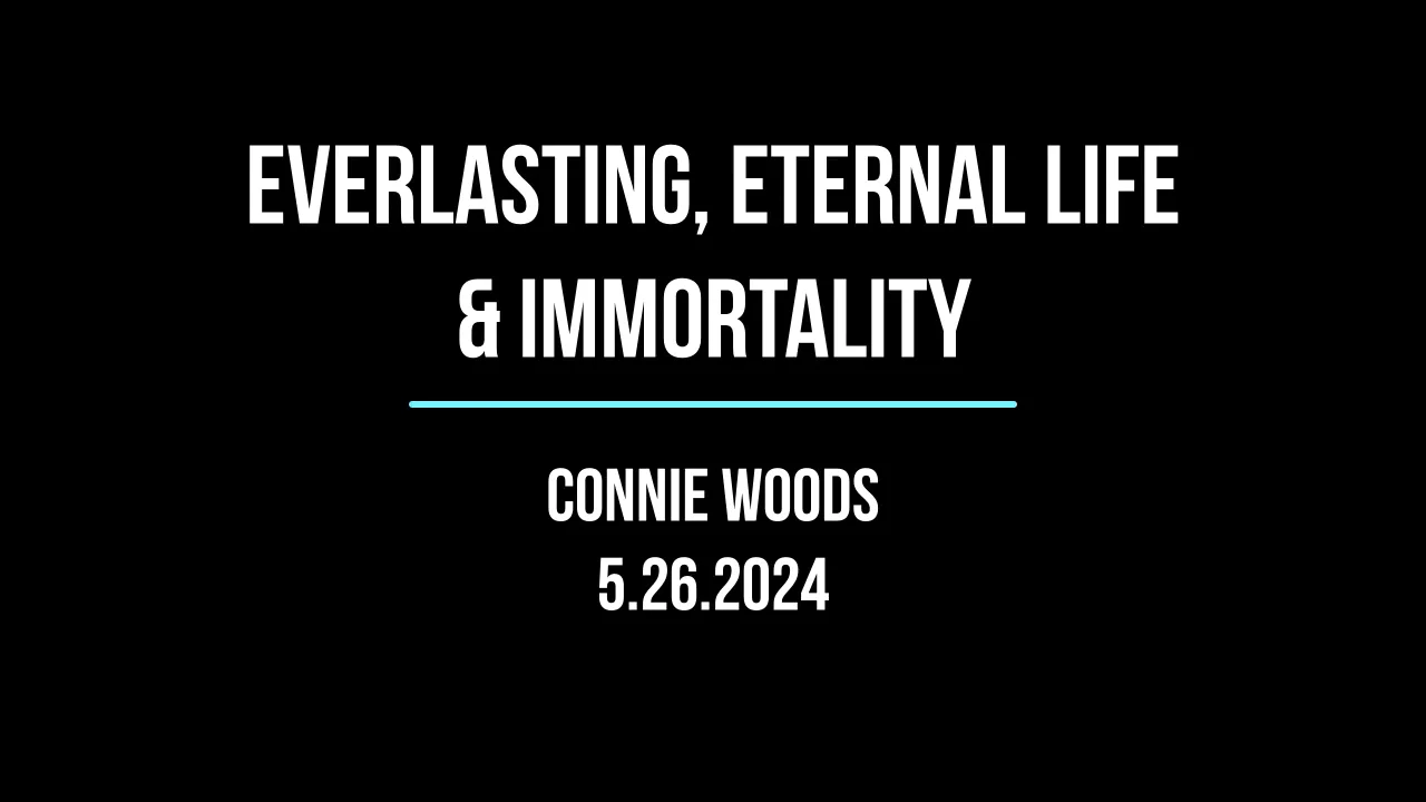 Everlasting, Eternal Life & Immortality on Vimeo
