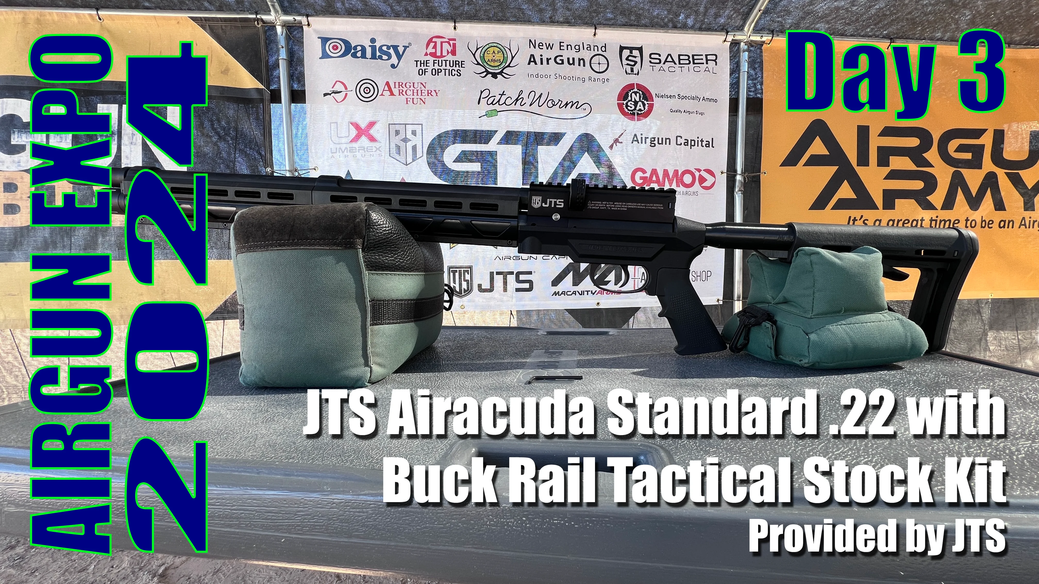 Modern Airgunner - Airgun Expo 2024 – Live Day 3 – JTS Airacuda Std ...