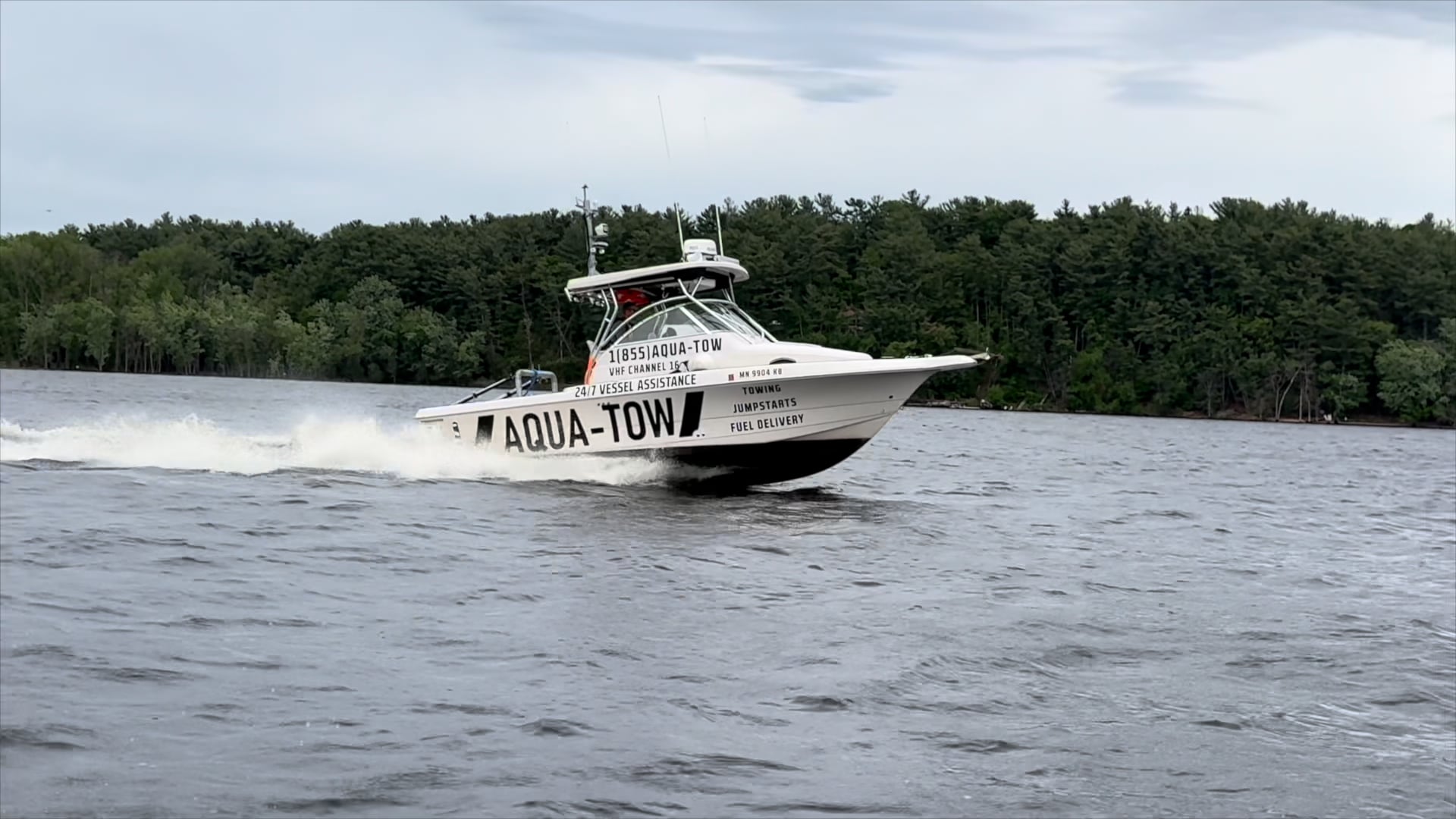 Emergency Boat Towing