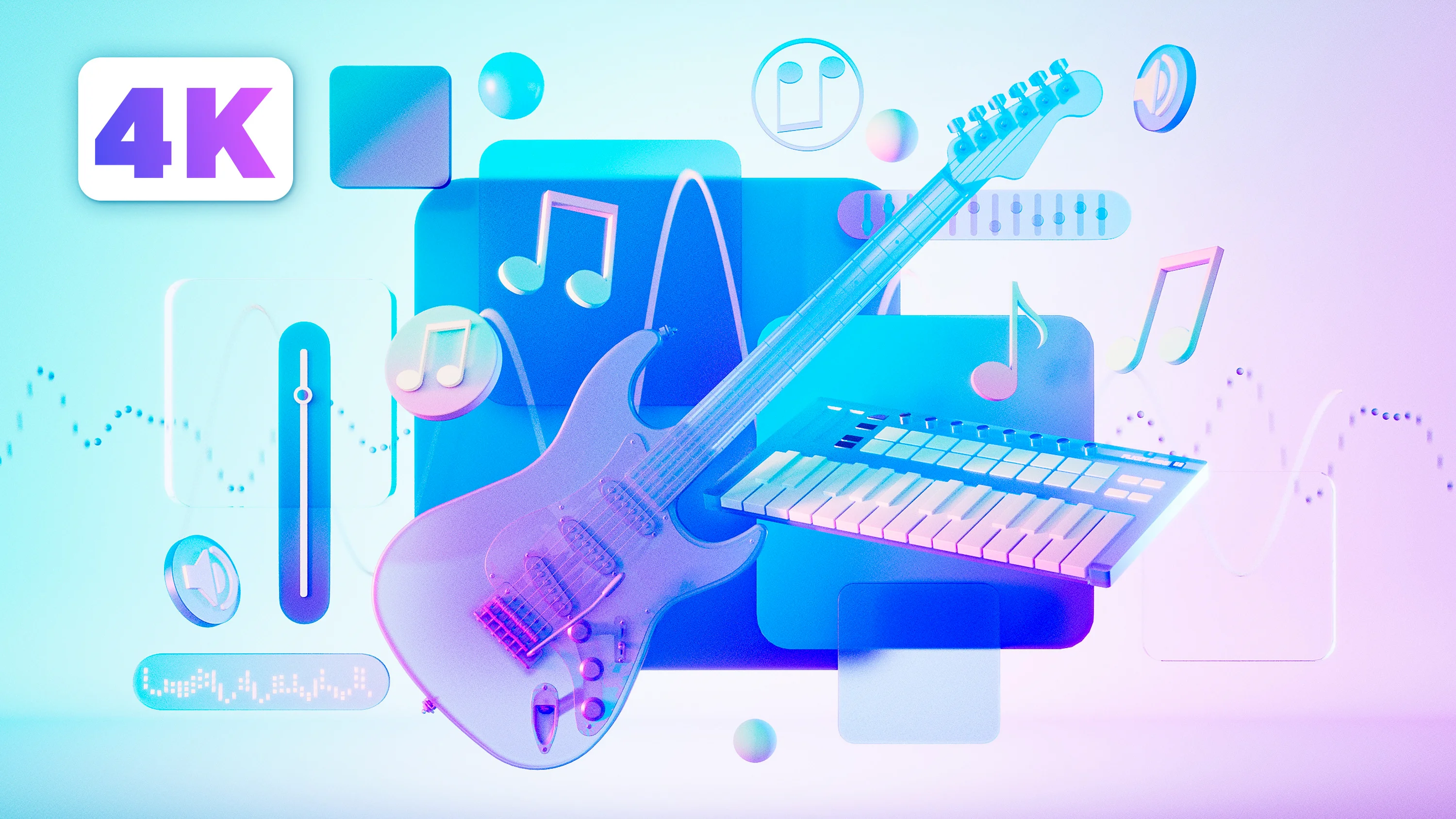 MUSIC - 3D Motion Graphics