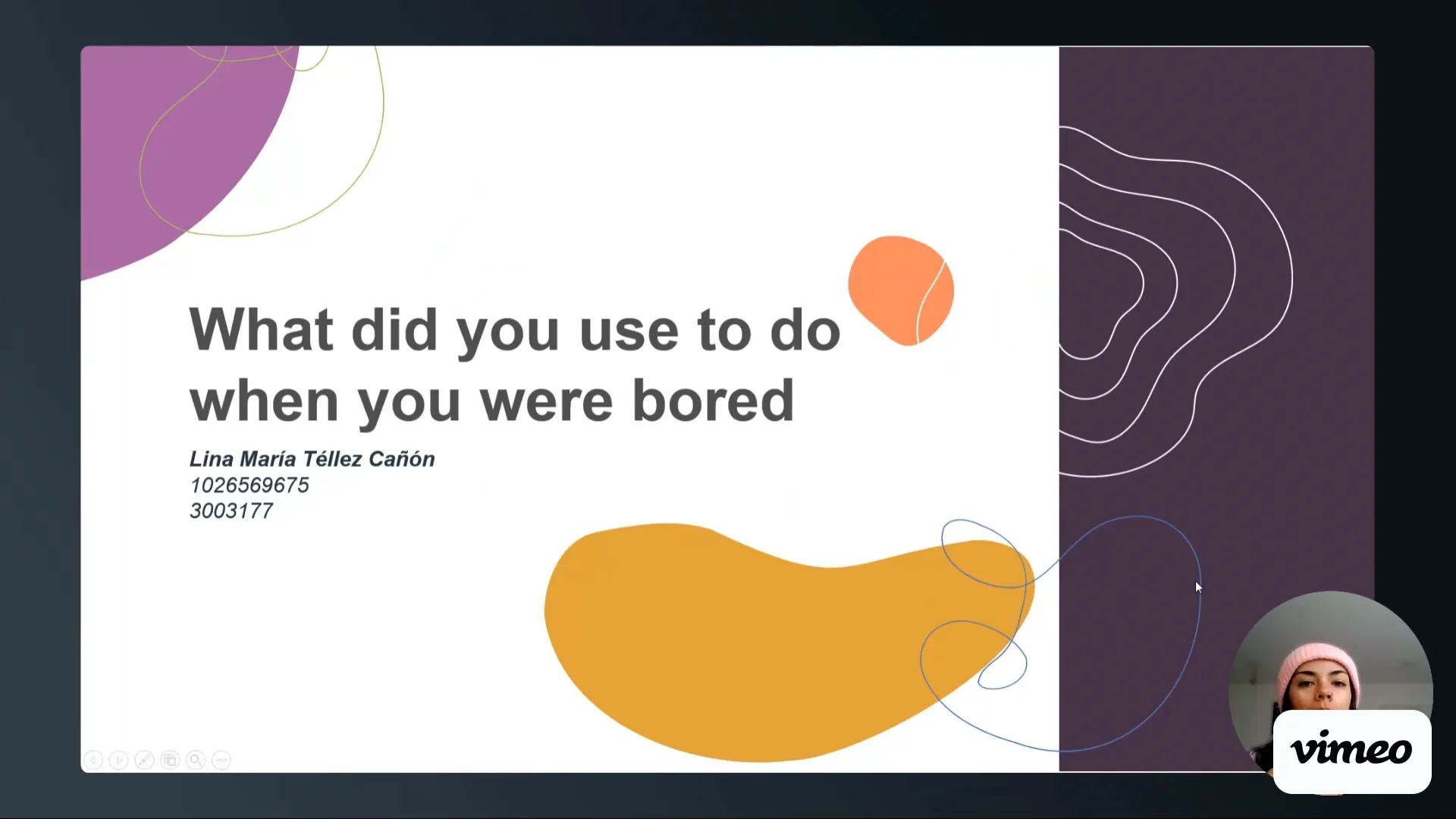 What did you use to do when you were bored on Vimeo