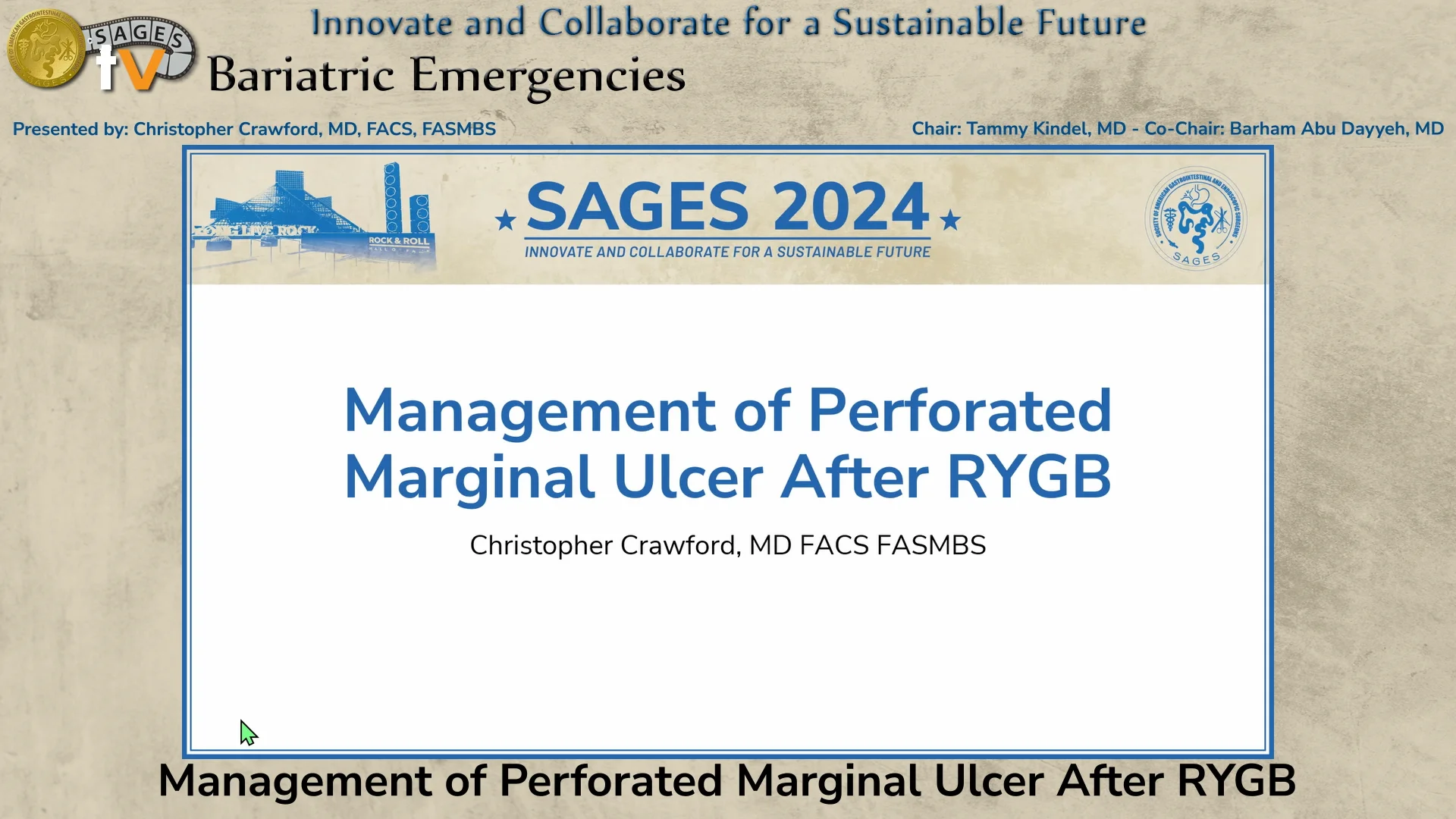 Management of Perforated Marginal Ulcer After RYGB