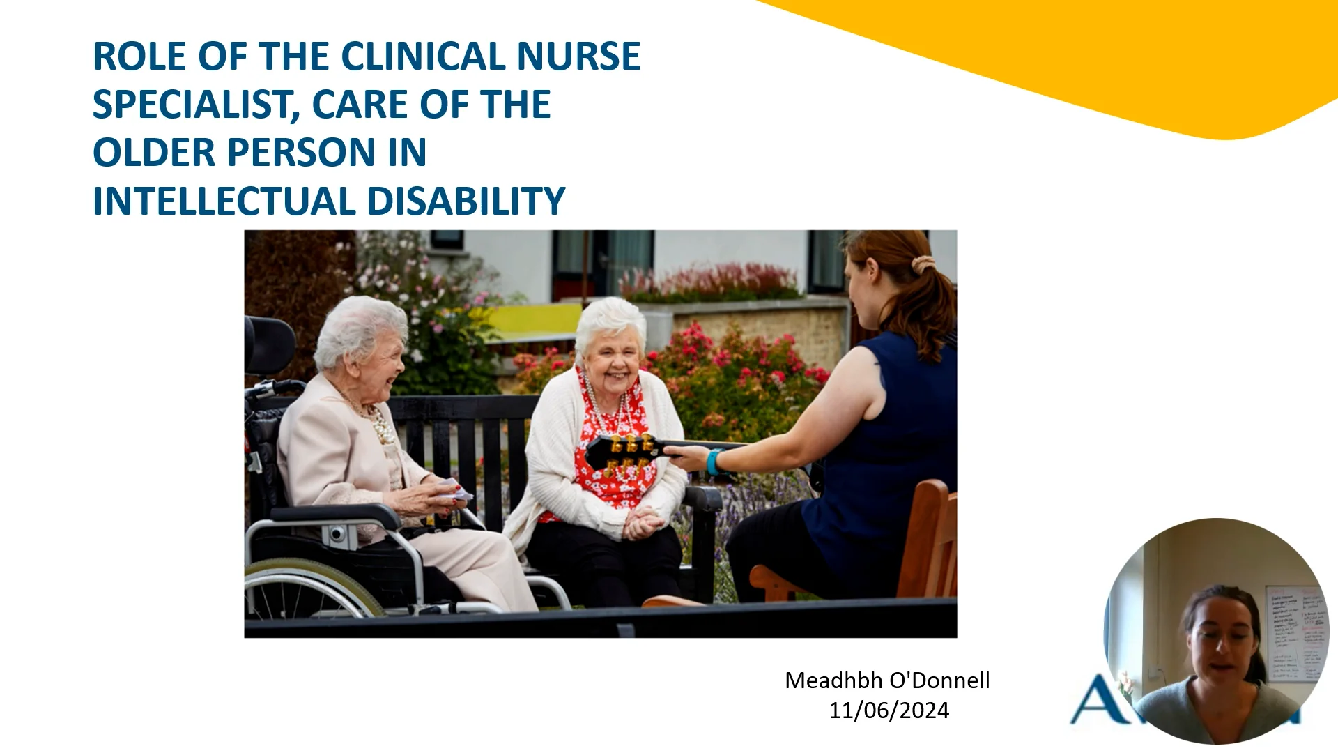 Role of the Clinical Nurse Specialist, care of the older person in ...