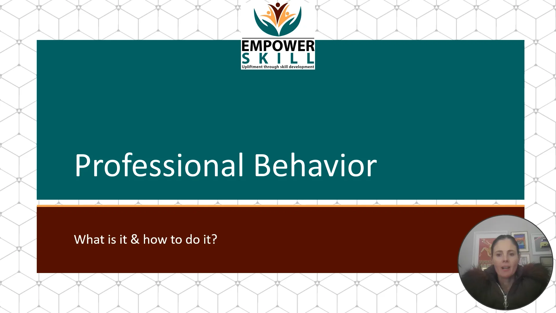 Unit 4 Professional Behaviour