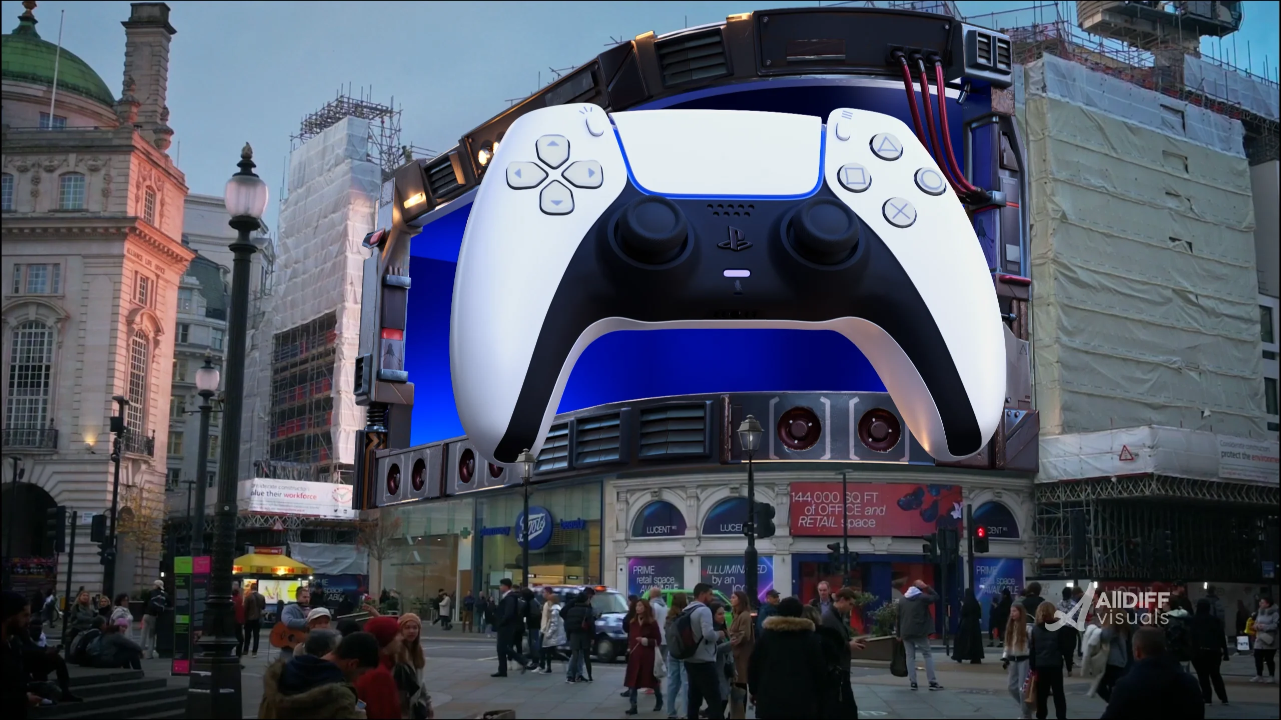 Marvel’s Groot X PlayStation | 3D Billboard