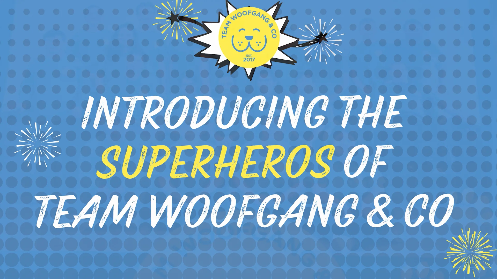 Introducing the SUPER HEROS of Team Woofgang & Co. on Vimeo