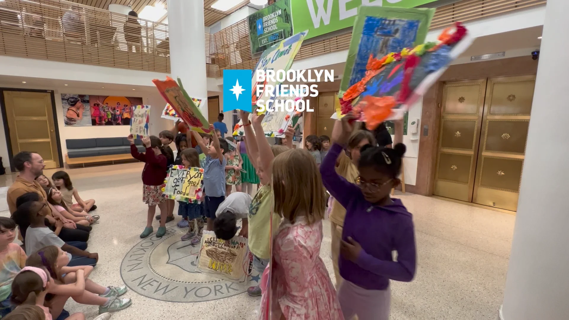 BFS: First Graders Social Justice Protest