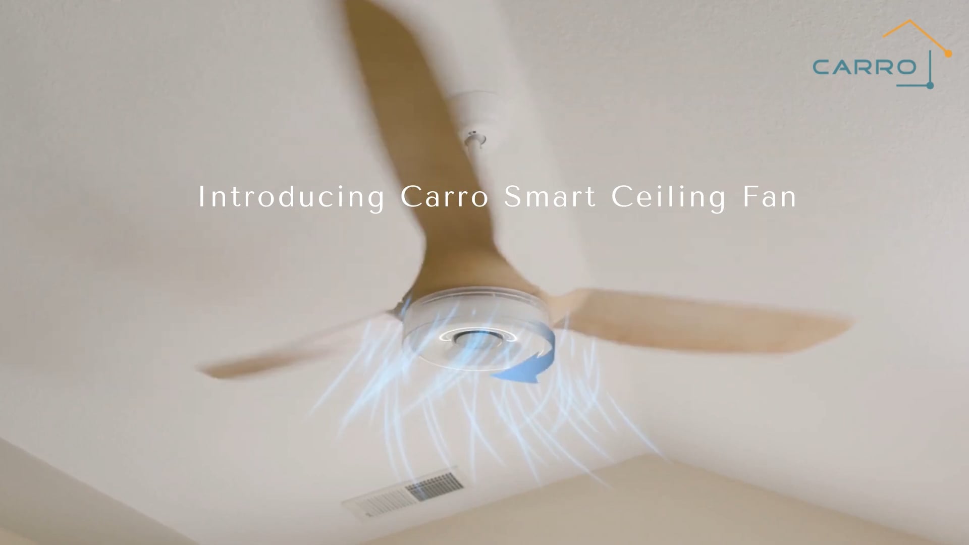 Carro Smart Voice Control Ceiling Fan with Dim LED Light and Remote 10 ...
