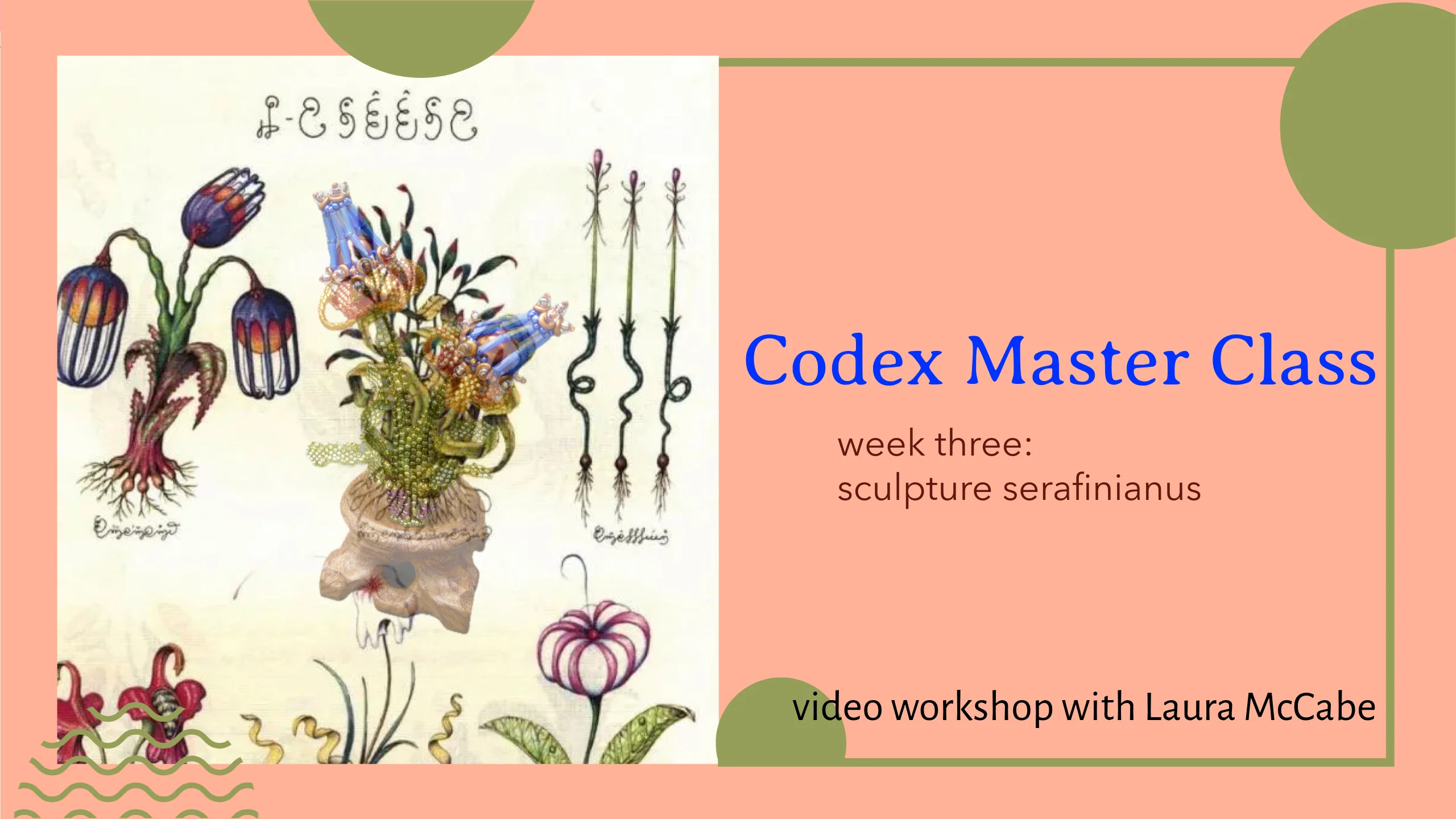 Watch Codex Master Class Week 3: Sculpture Serafinianus Online | Vimeo On Demand on Vimeo