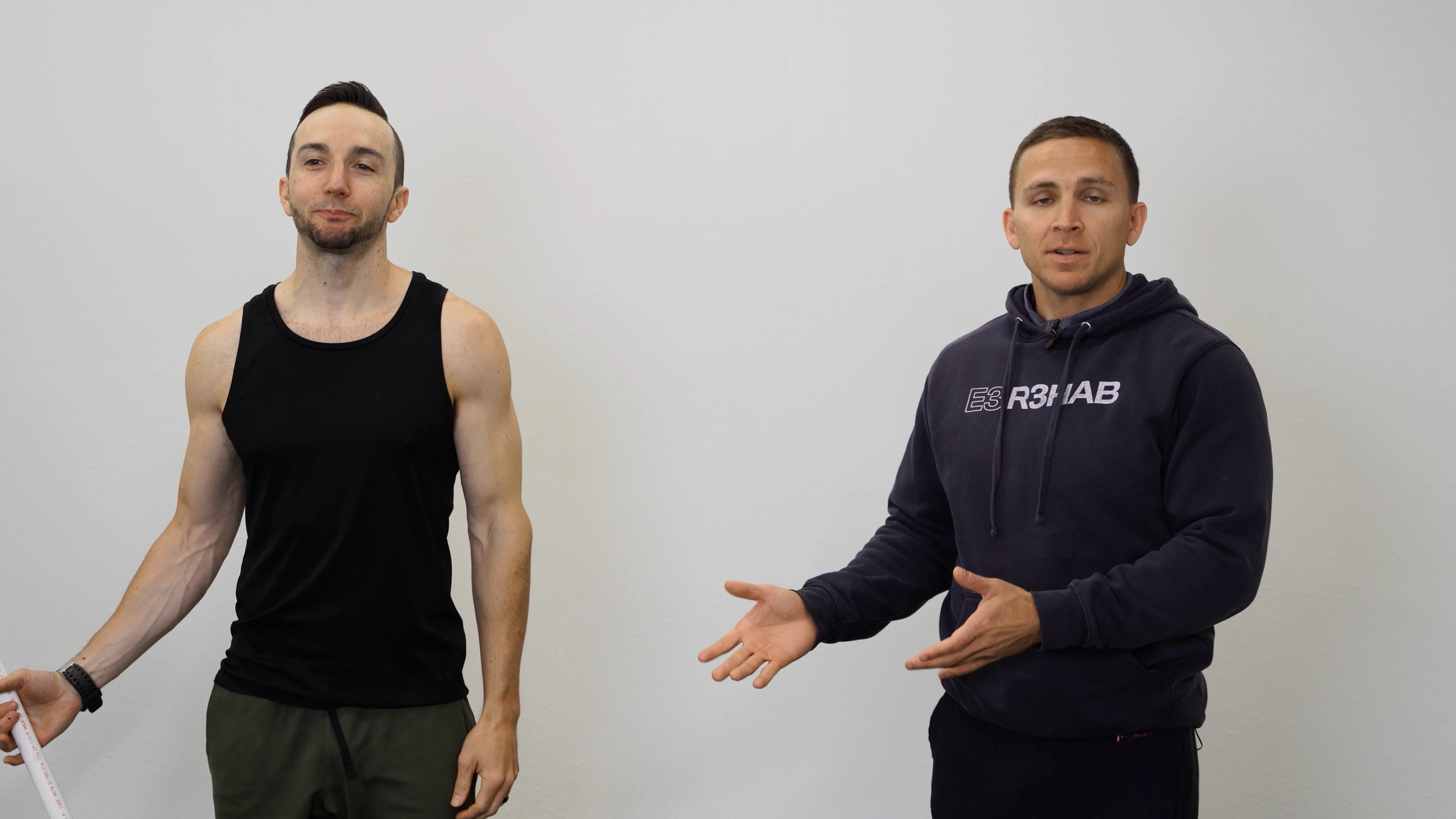 Shoulder External Rotation with Dowel (Tutorial)