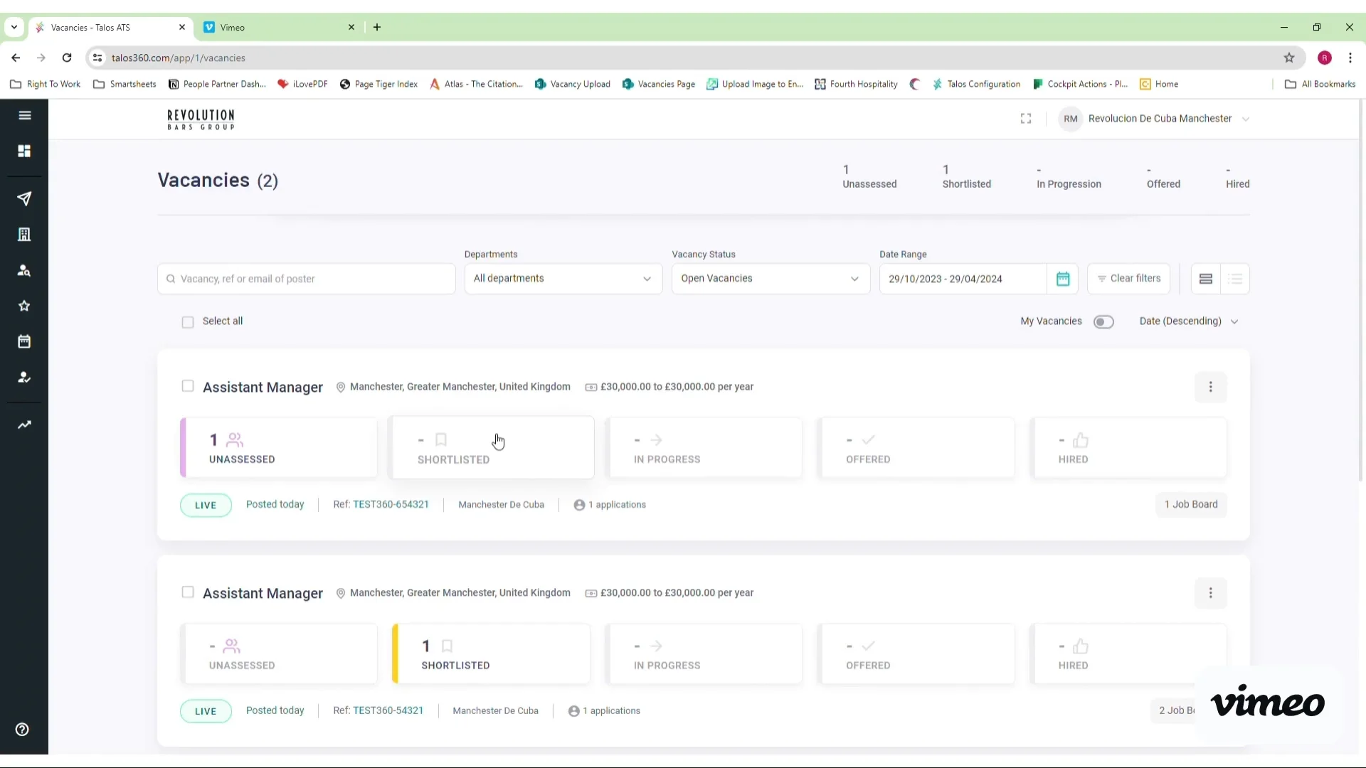 4. How to use Video Screening on Vimeo