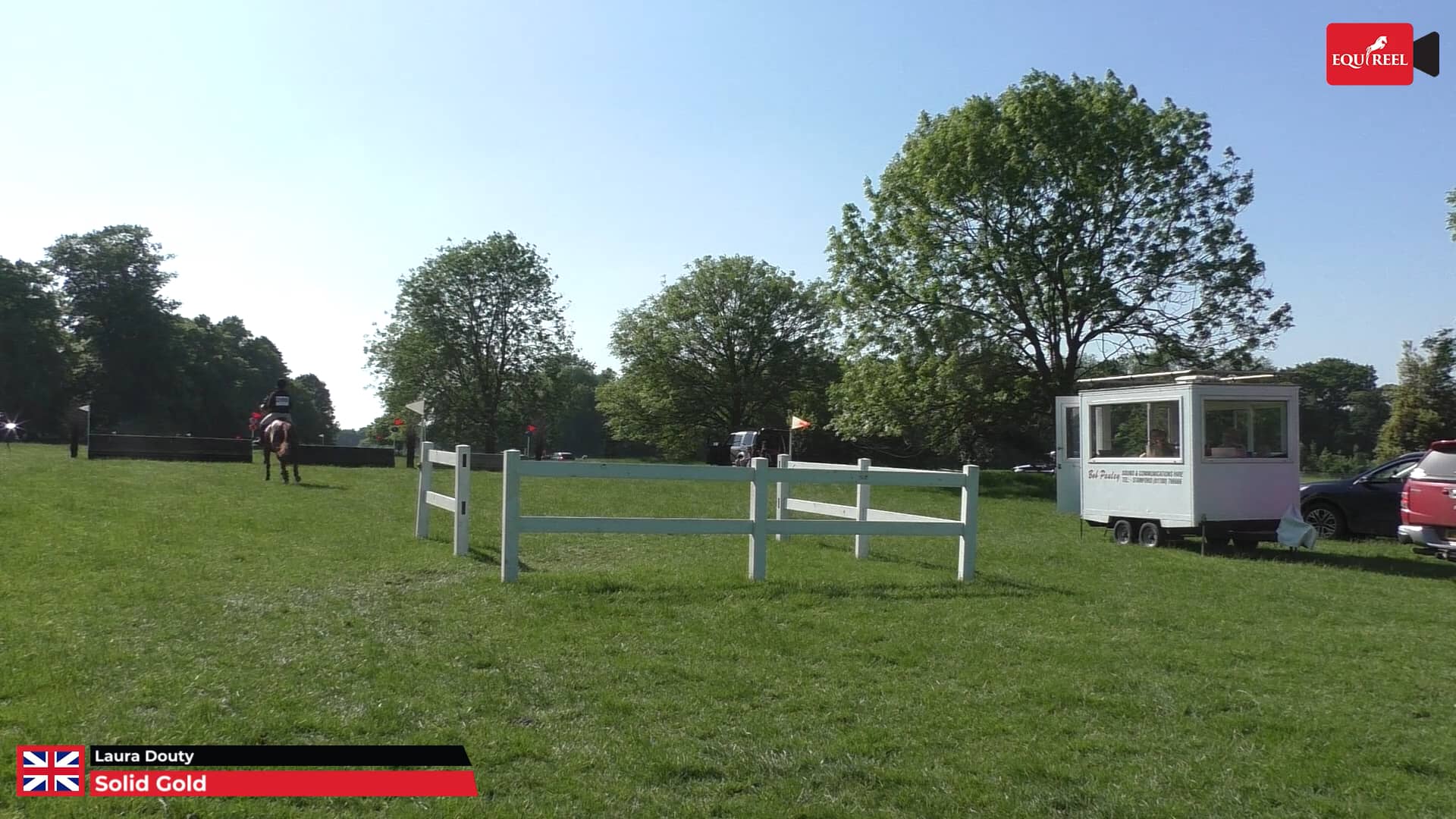 EQUIREEL 288 Laura Douty & Solid Gold at BURGHLEY PONY CLUB ODE MAY ...
