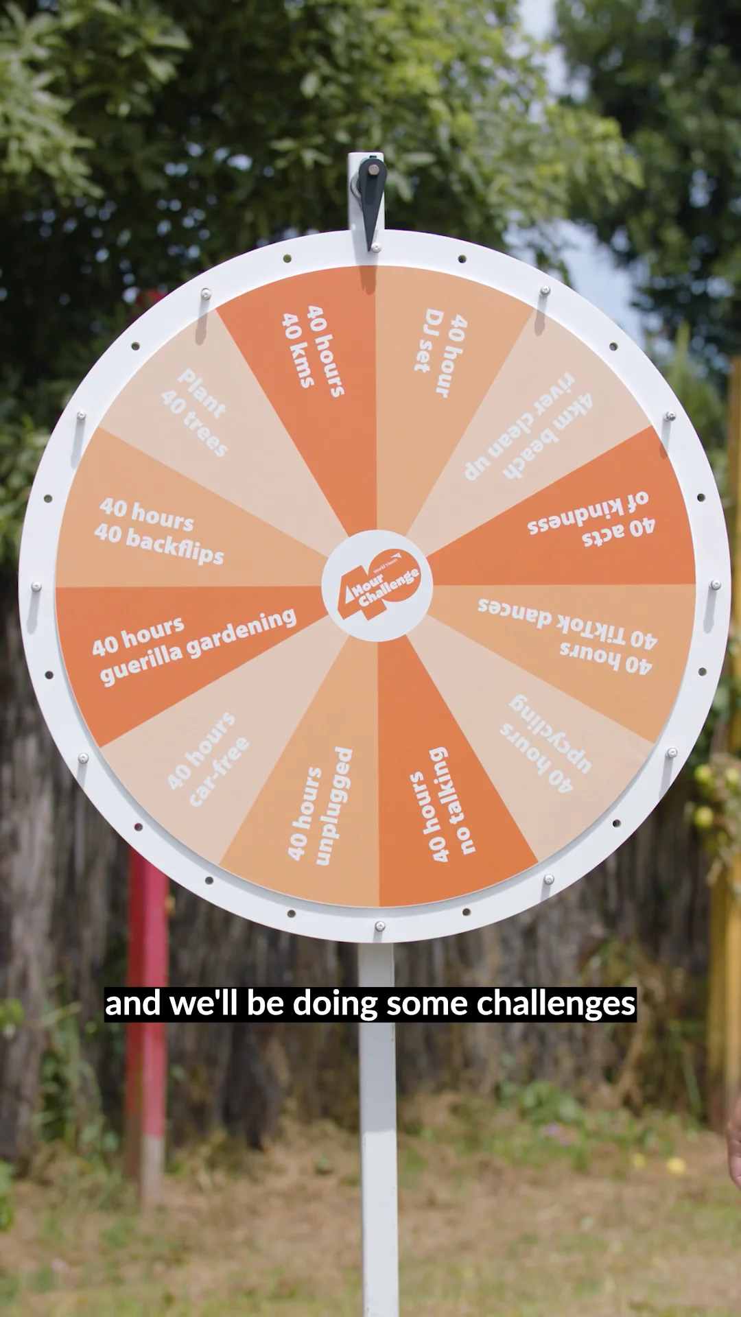 World Vision - Challenge Wheel Spinning on Vimeo