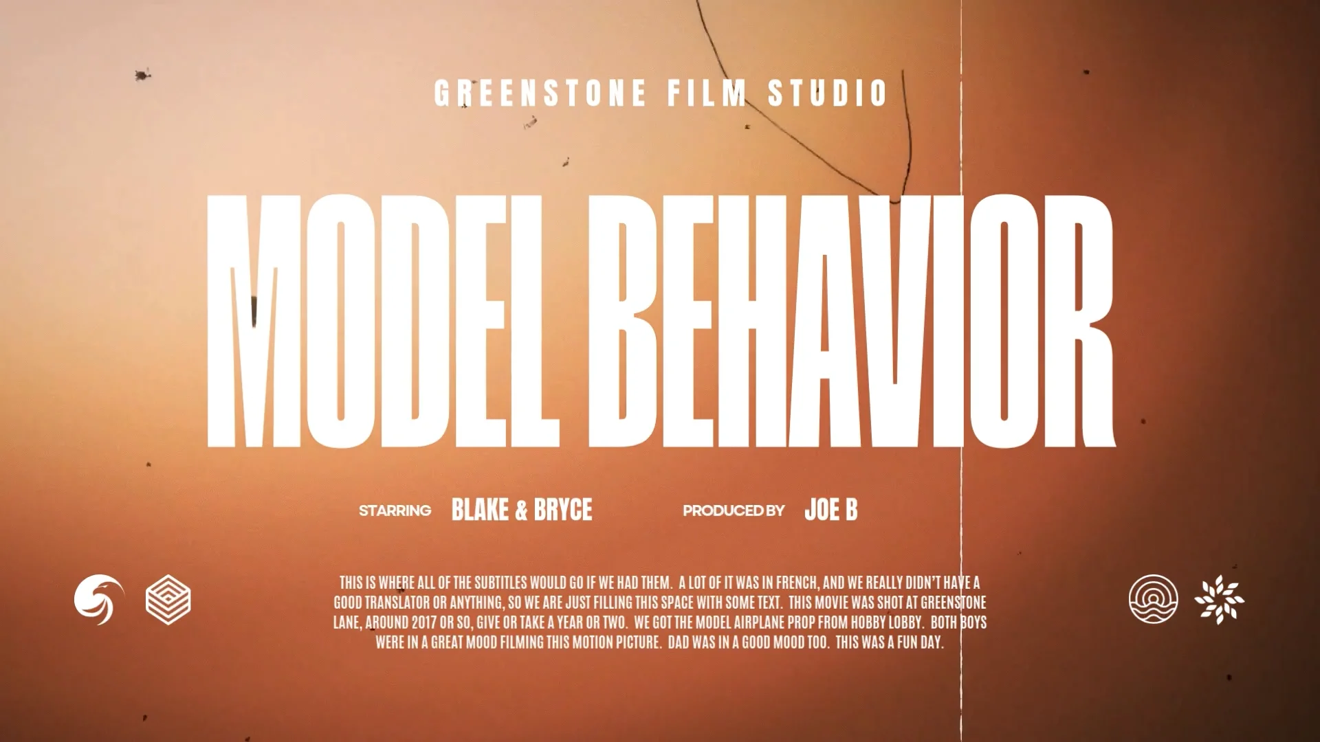Model Behavior Movie