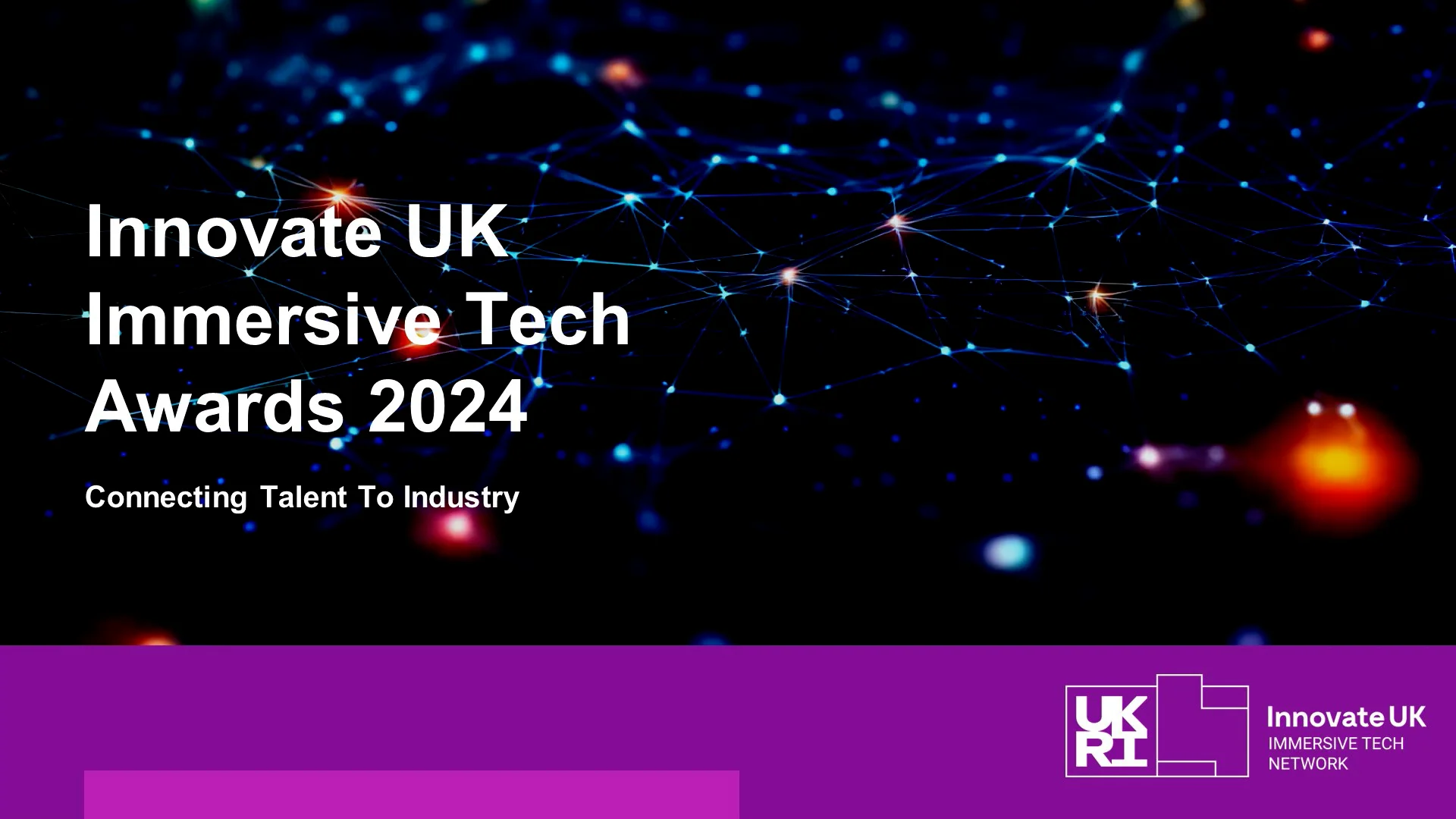 Innovate UK Immersive Tech Awards 2024