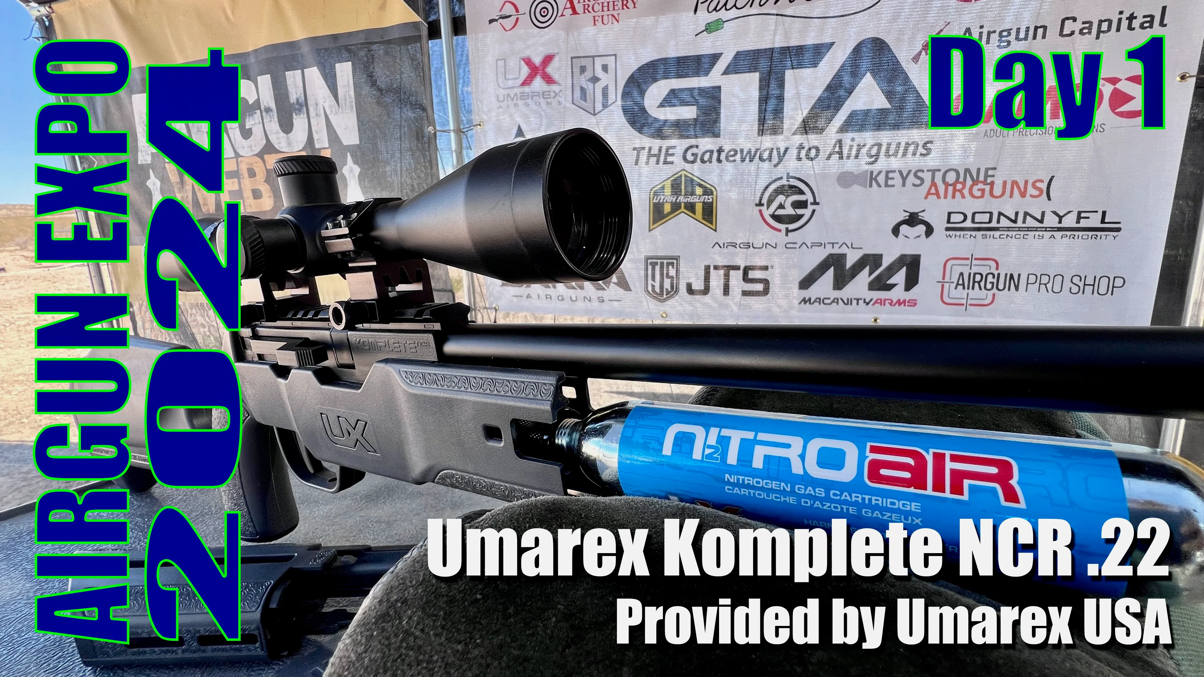 Modern Airgunner - Airgun Expo 2024 – Live Day 1 – UX Komplete NCR .22 ...