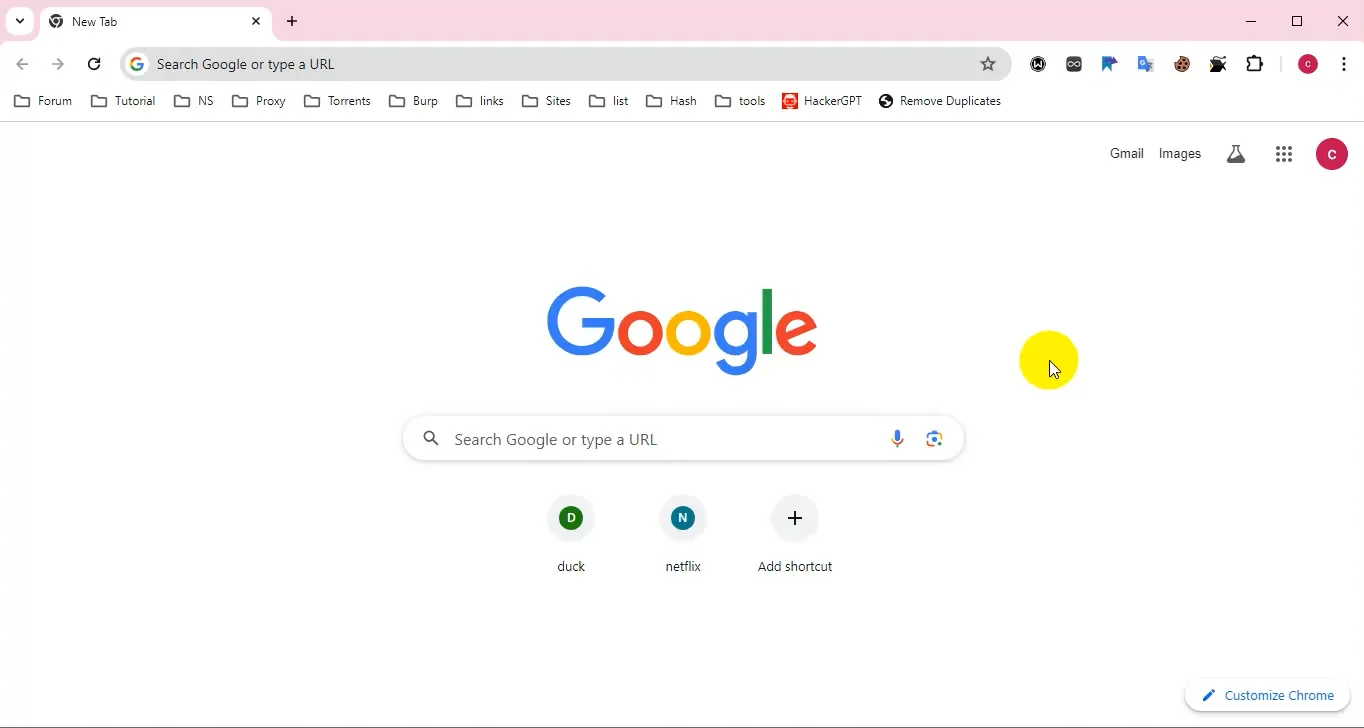How to Access tools and setup extention