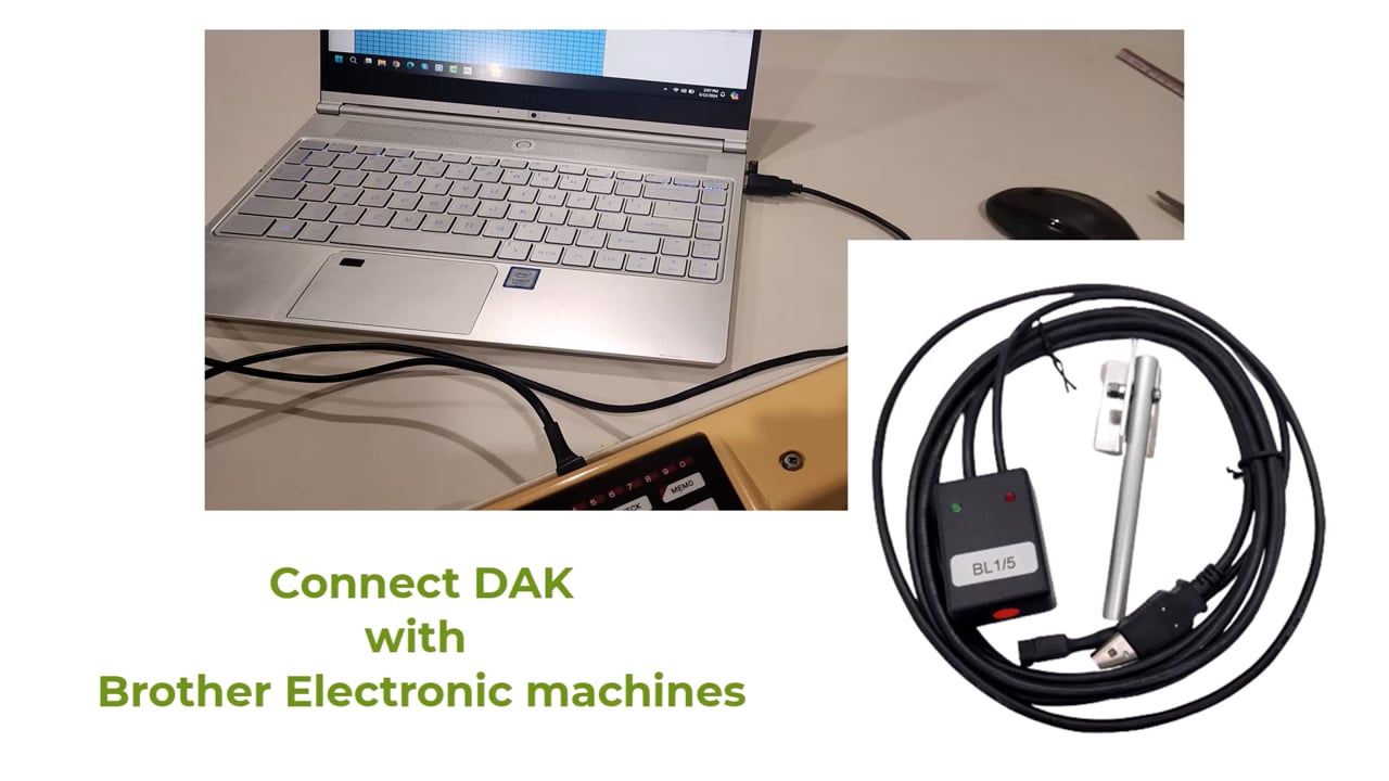 DAK Cables with Brother Electronic Machines | Machine Knitting Tutorial