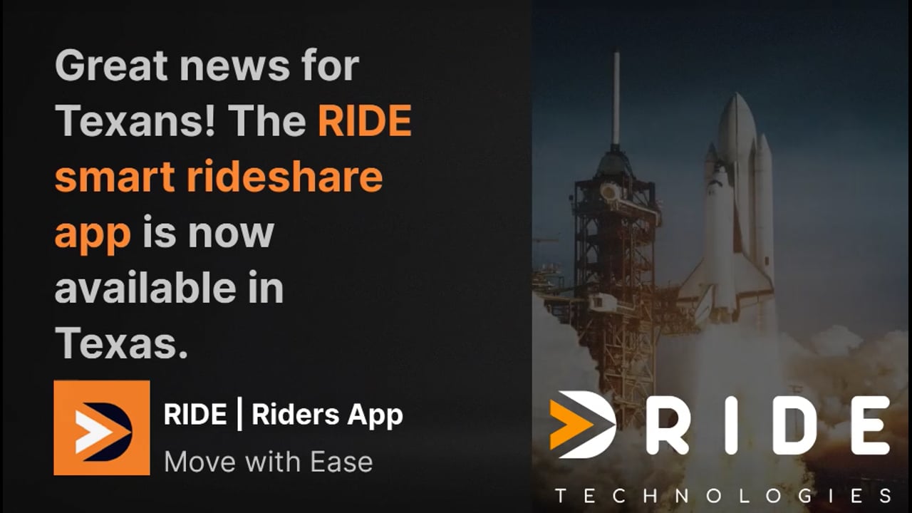 Ride - AN AMAZING SERVICE IS COMING SOON