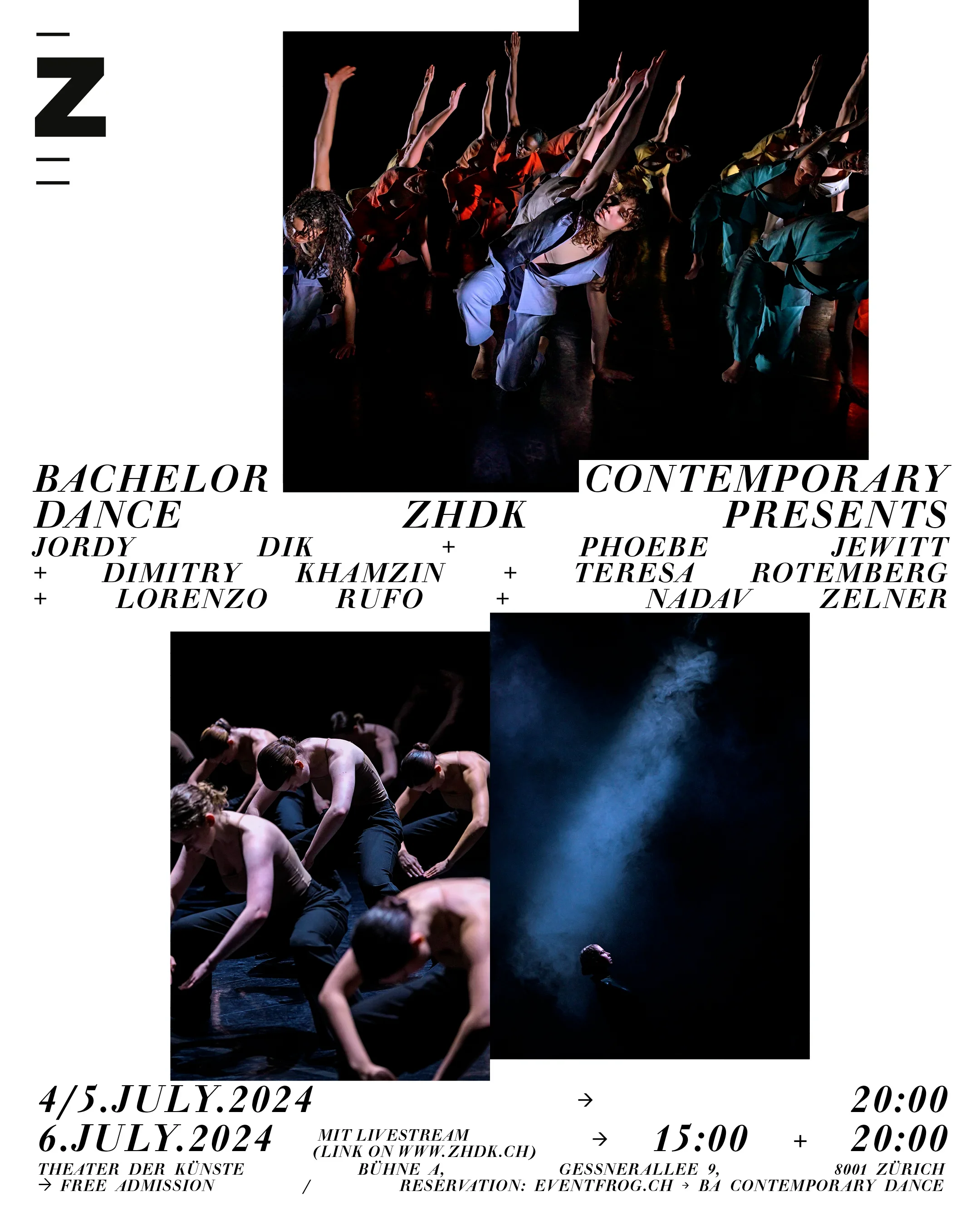 BA Contemporary Dance ZHdK presents in July 2024 on Vimeo