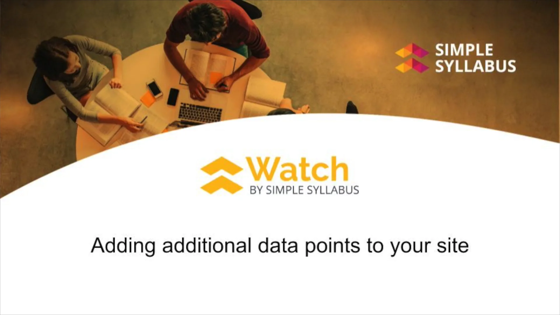 Adding additional data points to your site on Vimeo