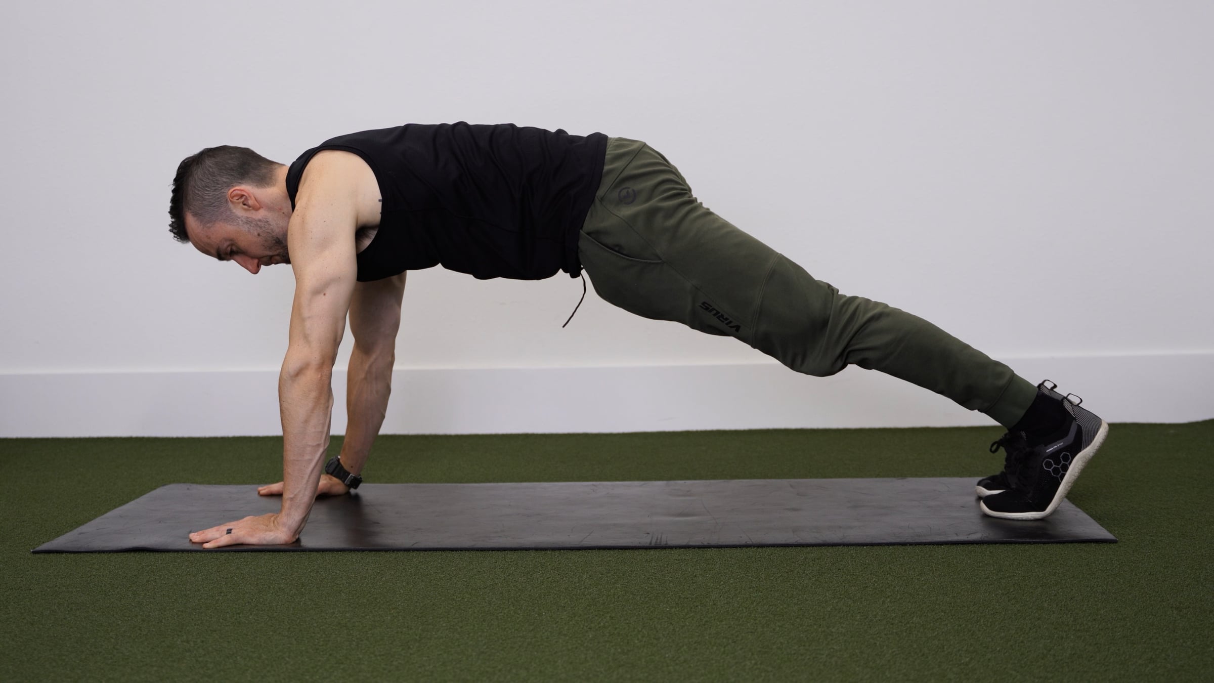 Downward Dog Toe Taps (Demo)