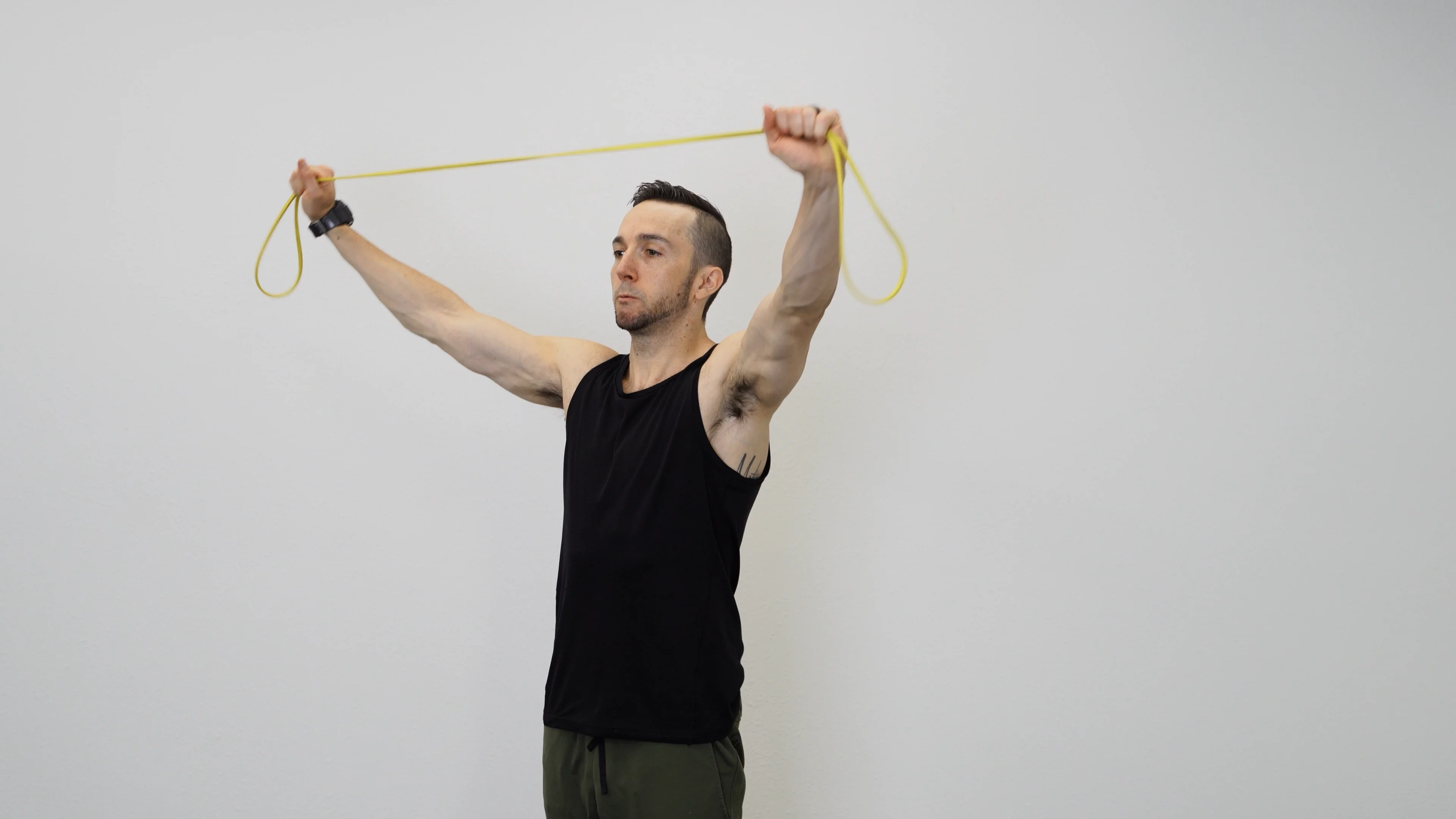 Shoulder Pass Throughs with Band (Demo)