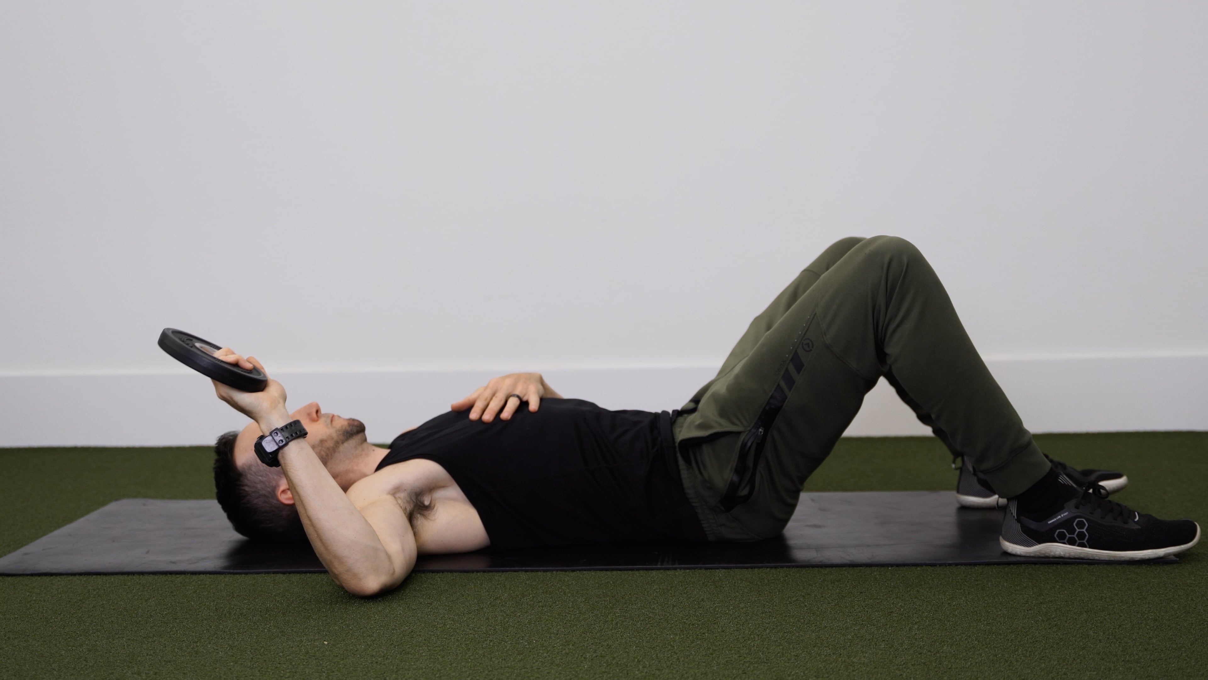 Weighted Supine Shoulder External Rotation (Demo)