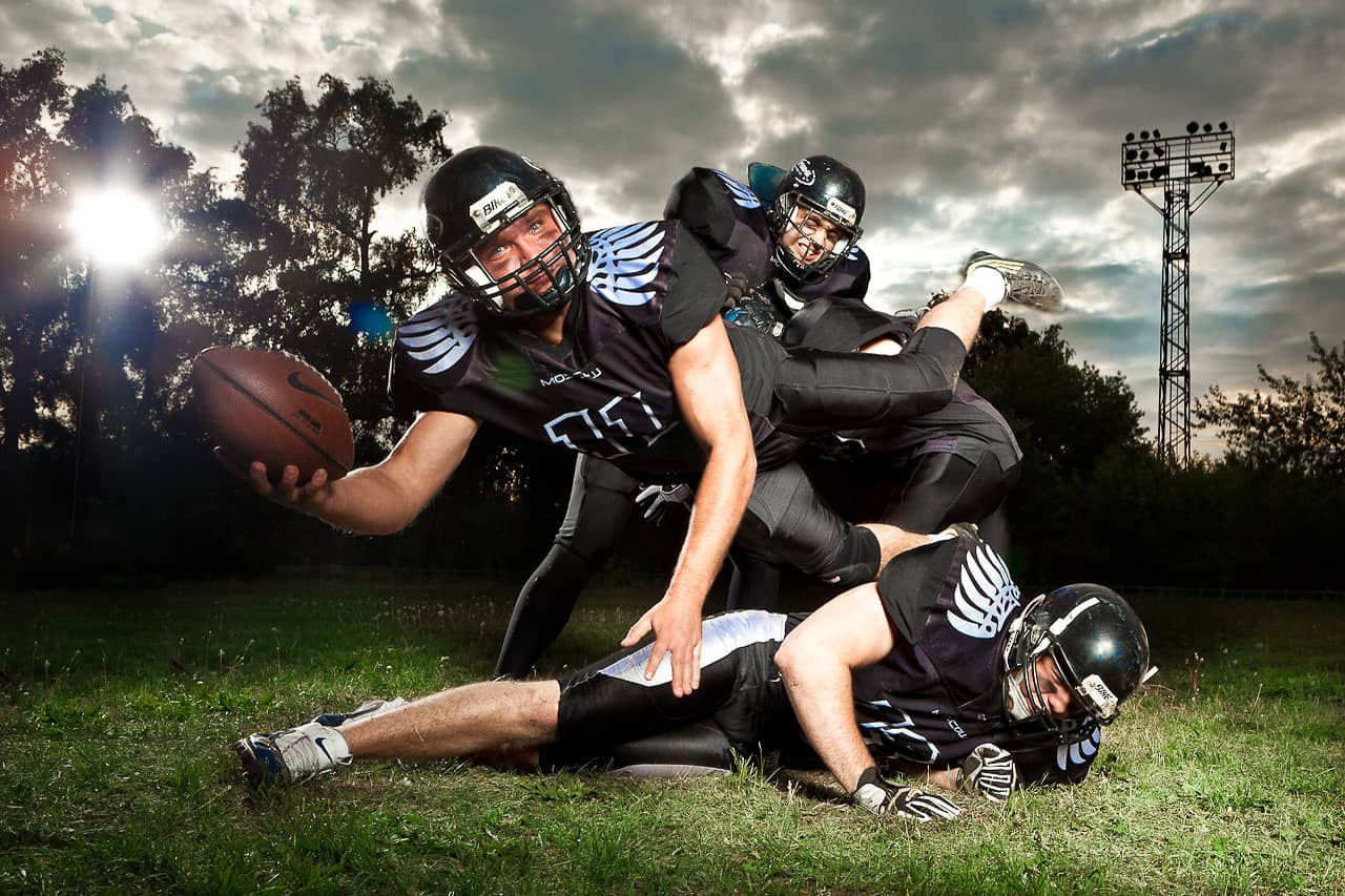 making of American Football team photo shoot by IgorAlekseev.com on Vimeo