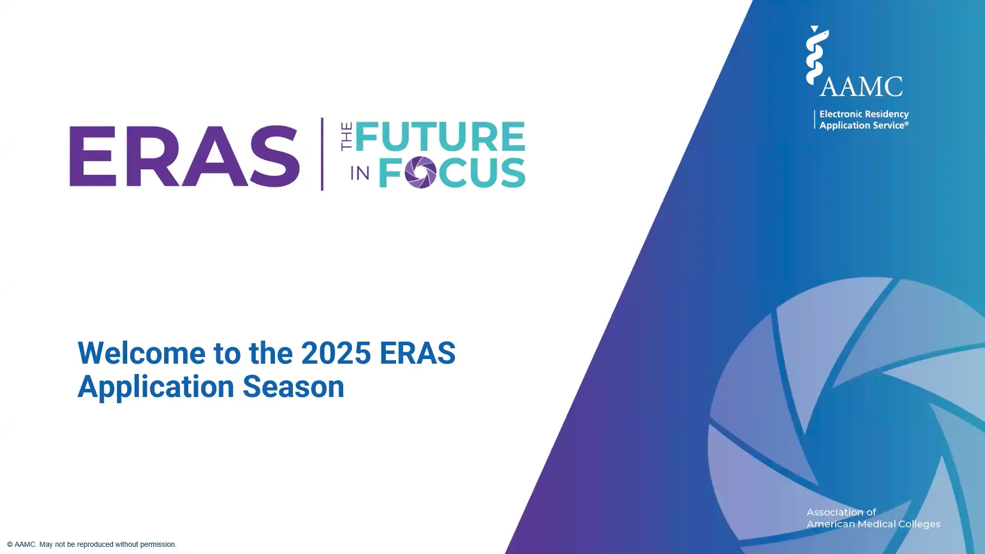 ERAS 2024-2025 PDWS Welcome Webinar (New Users)