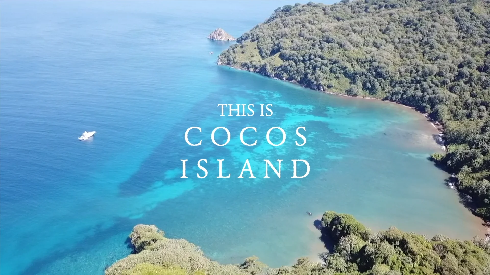This is Cocos Island, Costa Rica