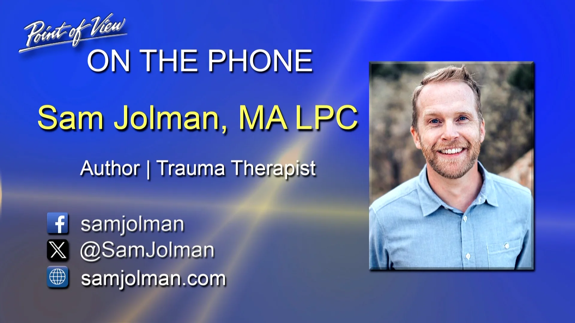 Point of View Livecast - Monday, June 17, 2024 - Sam Jolman on Vimeo