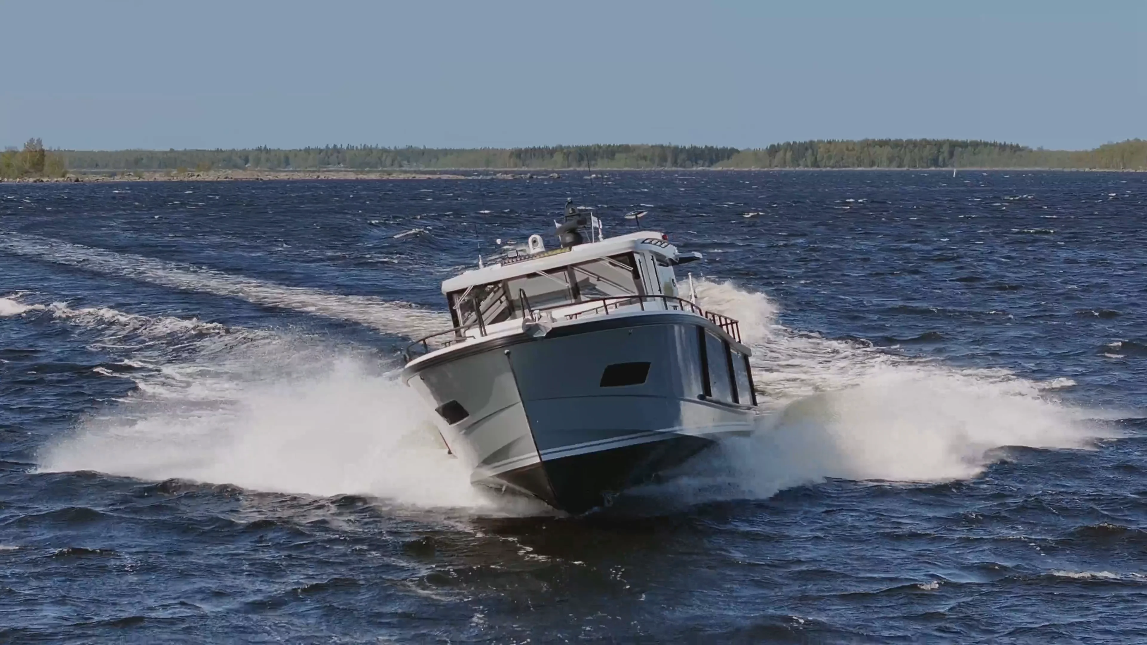 Sargo UK sea trials on Sargo 45