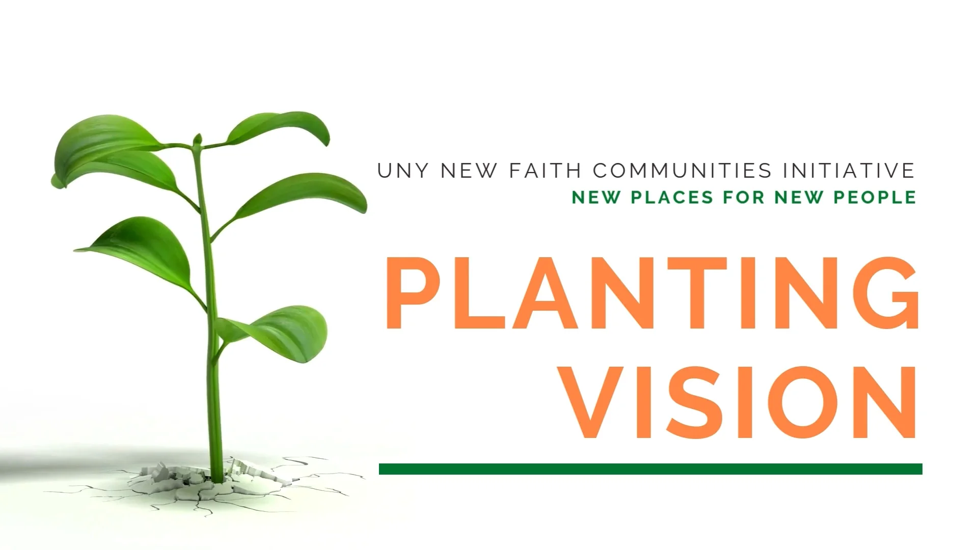 New Faith Communities planting vision