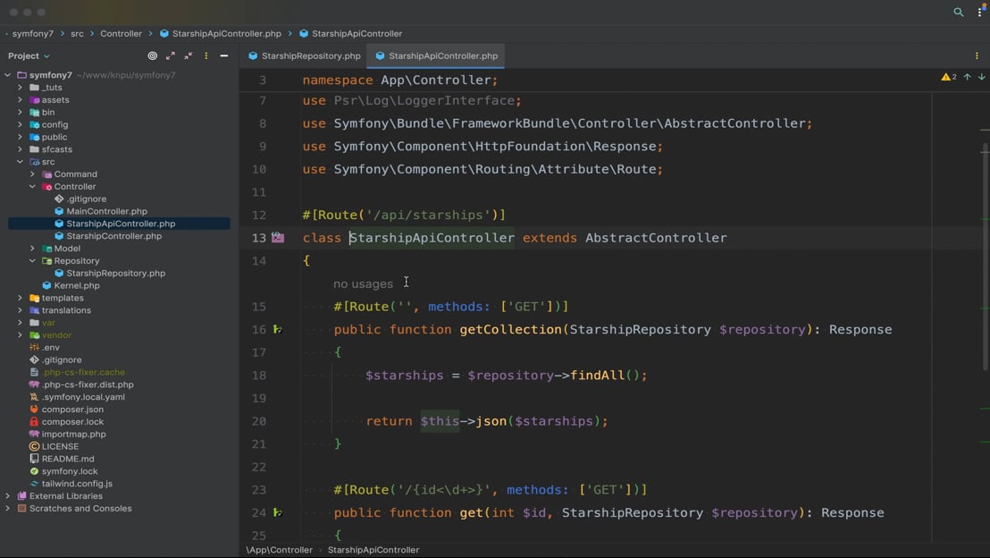 More about Services > Symfony 7 Fundamentals: Services, Config ... More about Services > Symfony 7 Fundamentals: Services, Config ...