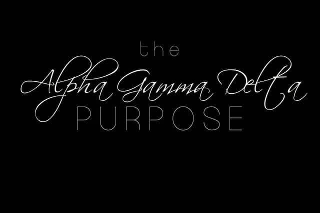 The Alpha Gamma Delta Purpose on Vimeo