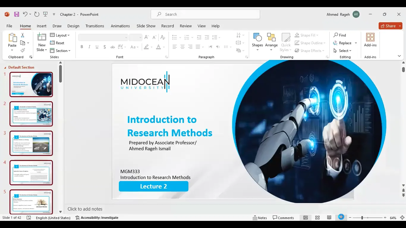 Introduction to Research Methods – MGM333 – Lecture 2 on Vimeo