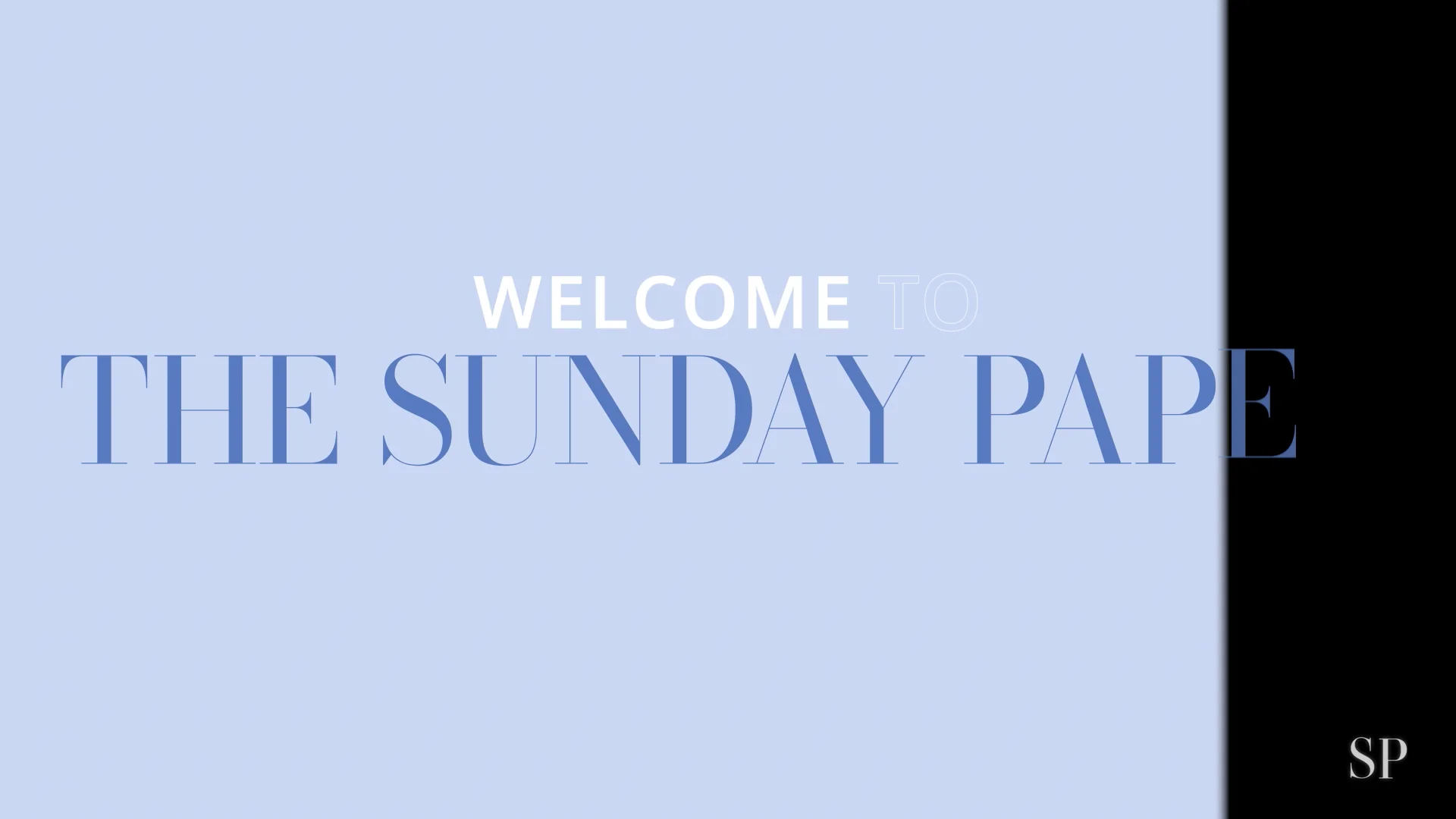 Maria Shriver Sunday Paper Sizzle Reel on Vimeo